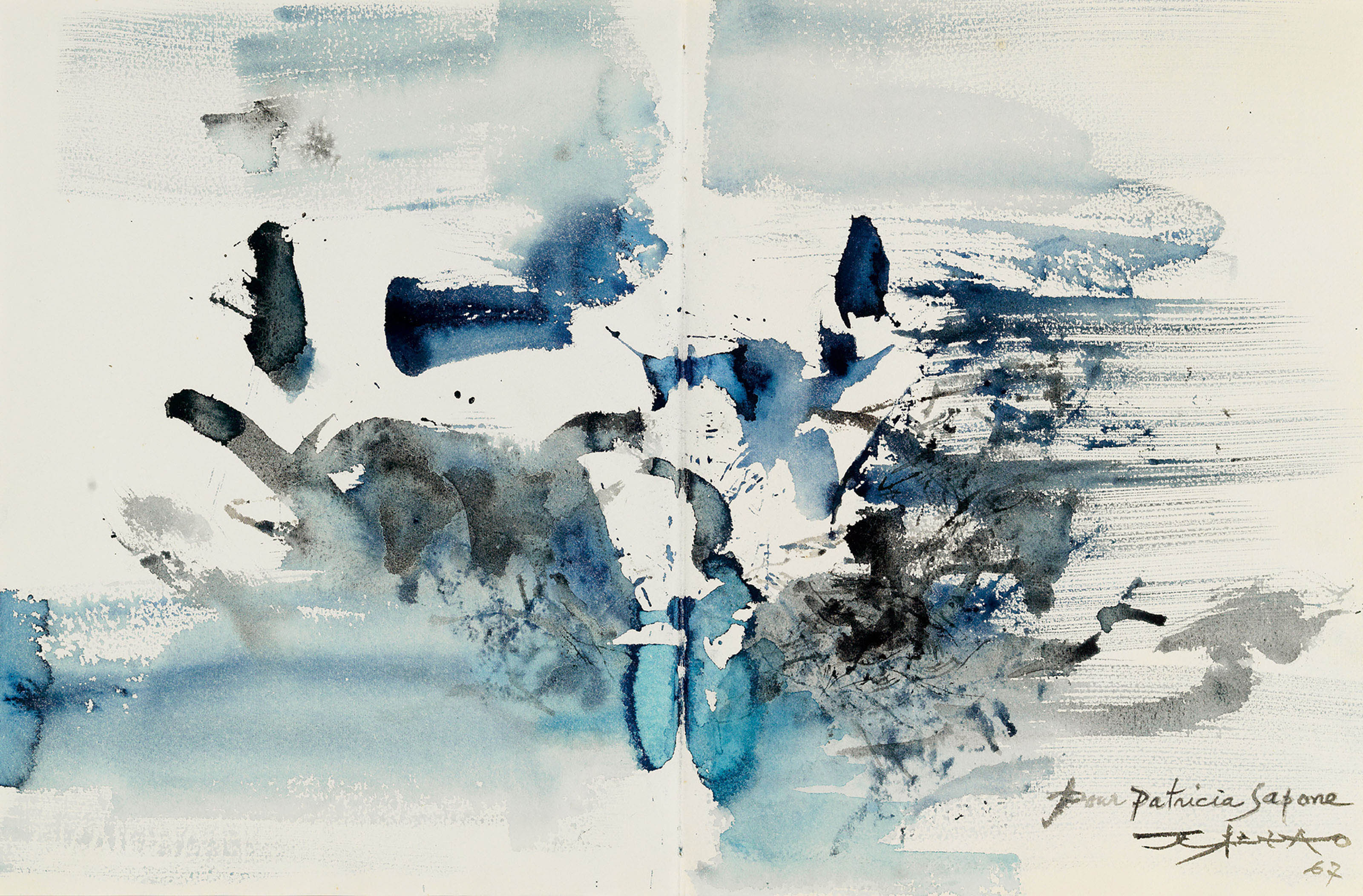 ZAO WOU-KI (ZHAO WUJI, FRANCE/CHINA, 1920-2013) , Untitled | Christie's