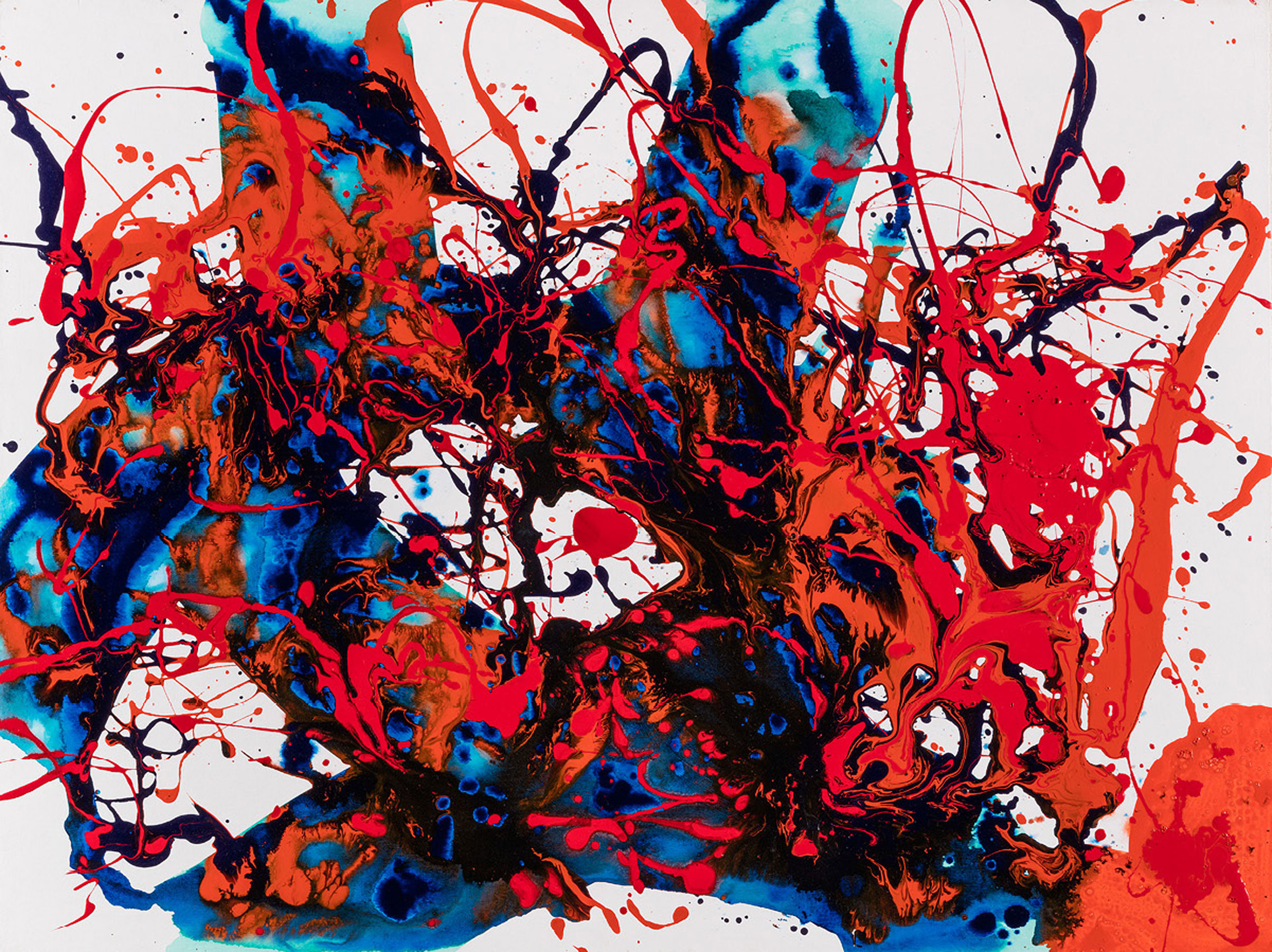 SAM FRANCIS (AMERICAN, 1923-1994) , Untitled (SF94-020) | Christie's