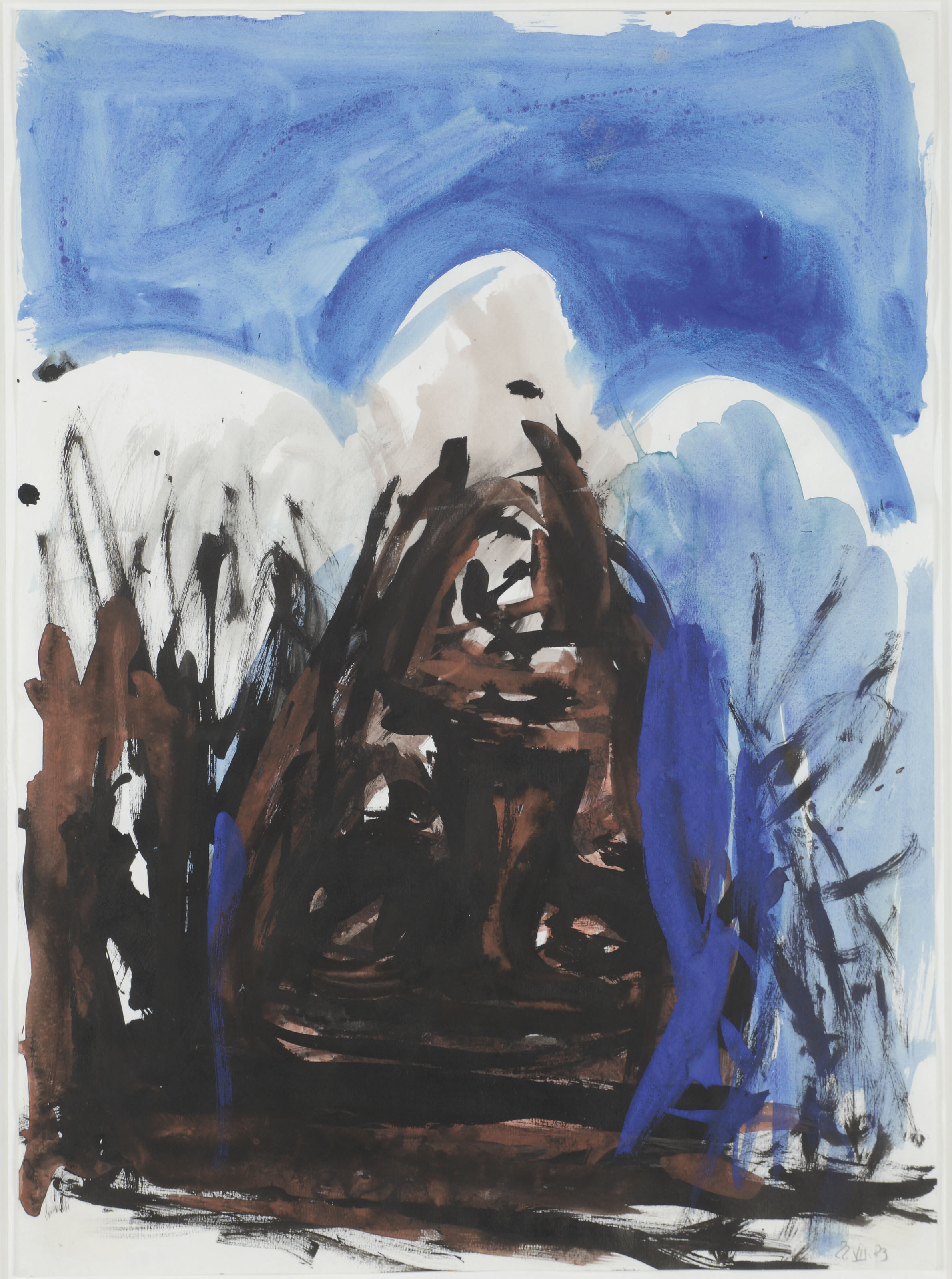 Georg Baselitz (b. 1938) , Untitled | Christie's