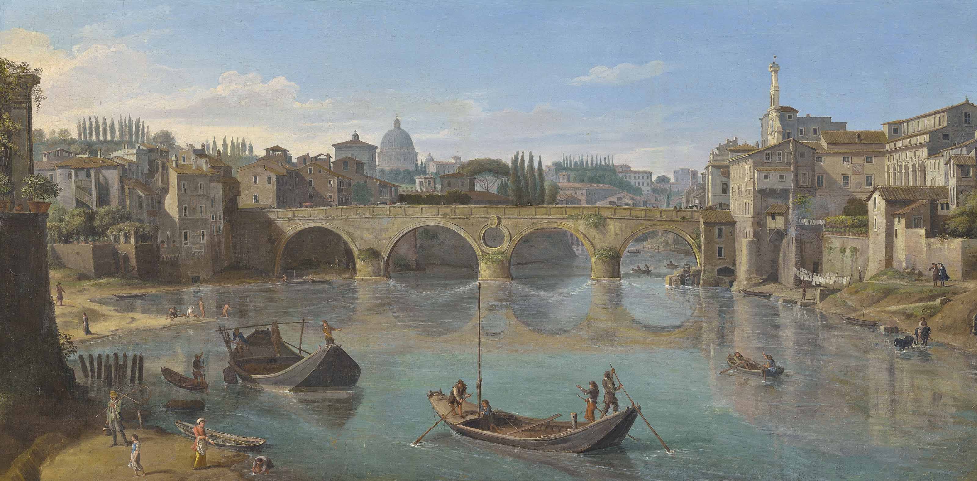 Gaspar van Wittel, called Vanvitelli (Amersfoot 1652/3-1736 Rome) , The ...