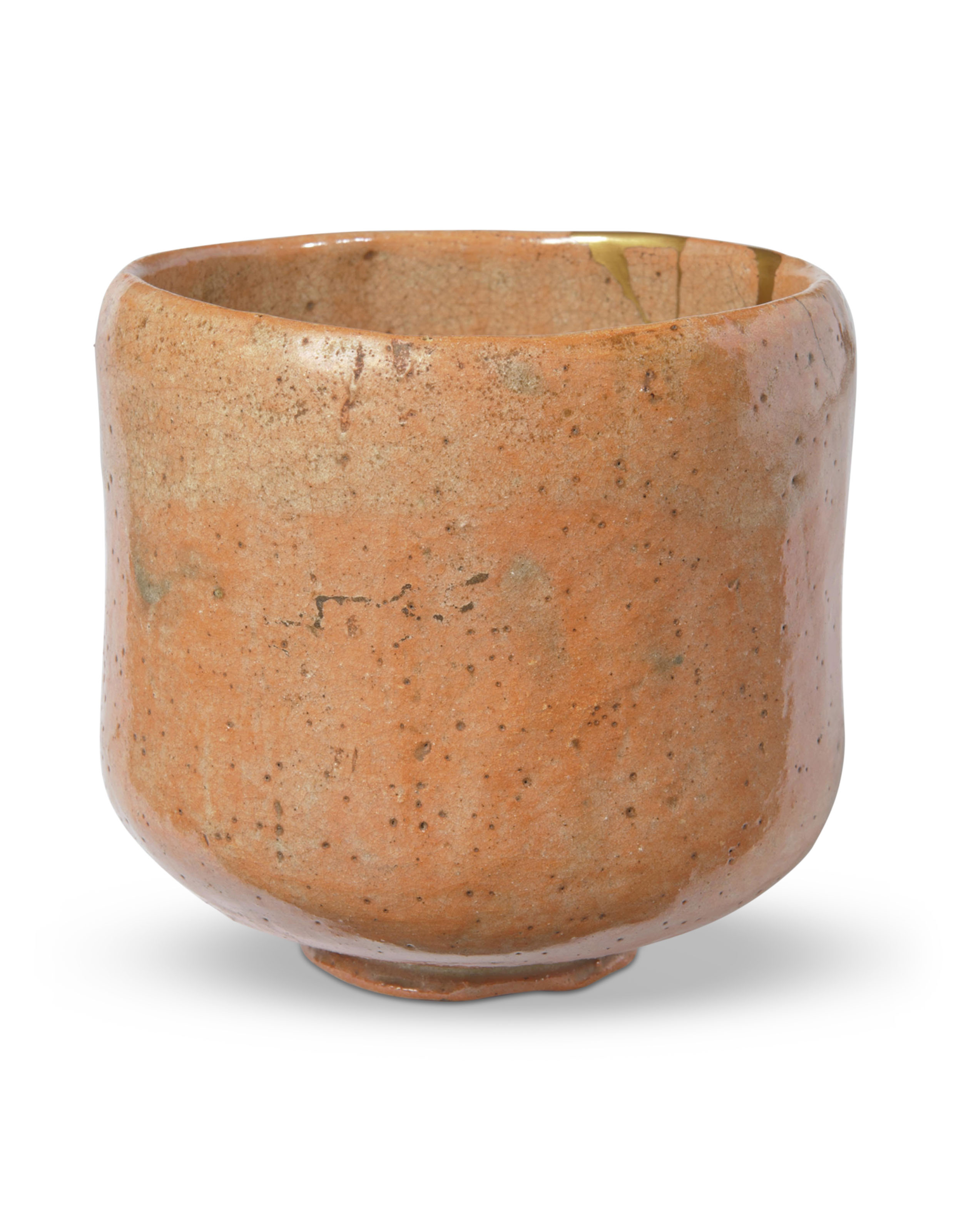 A RED RAKU TEABOWL (CHAWAN), EDO PERIOD (17TH-18TH CENTURY) | Christie’s
