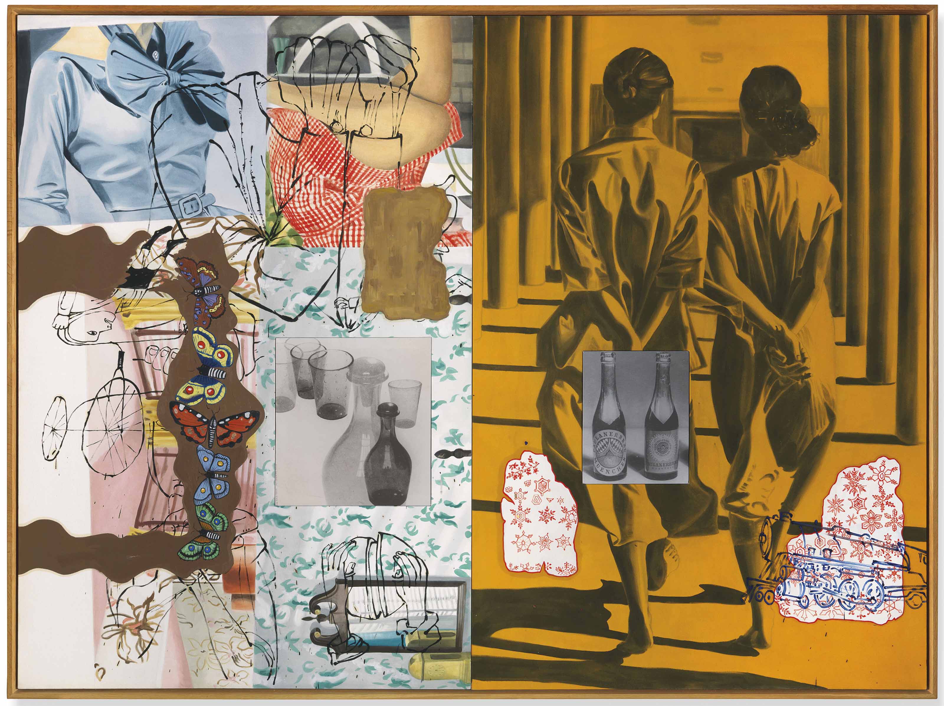 David Salle (b. 1952) , Old Bottles | Christie's