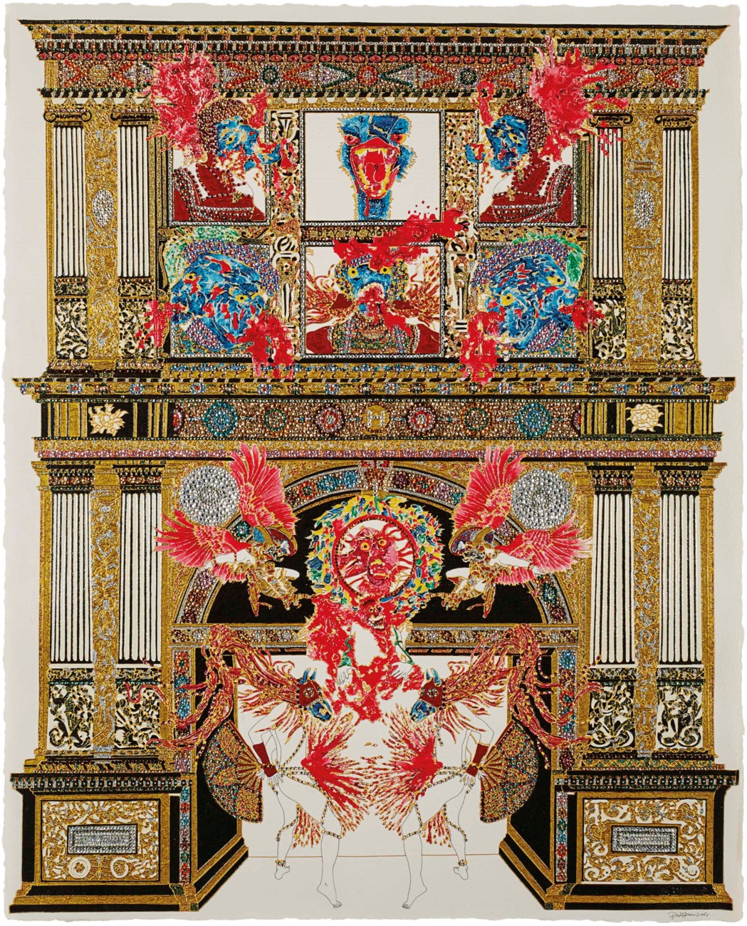 Raqib Shaw (b. 1974), Absence of God VI (After Holbein) | Christie's