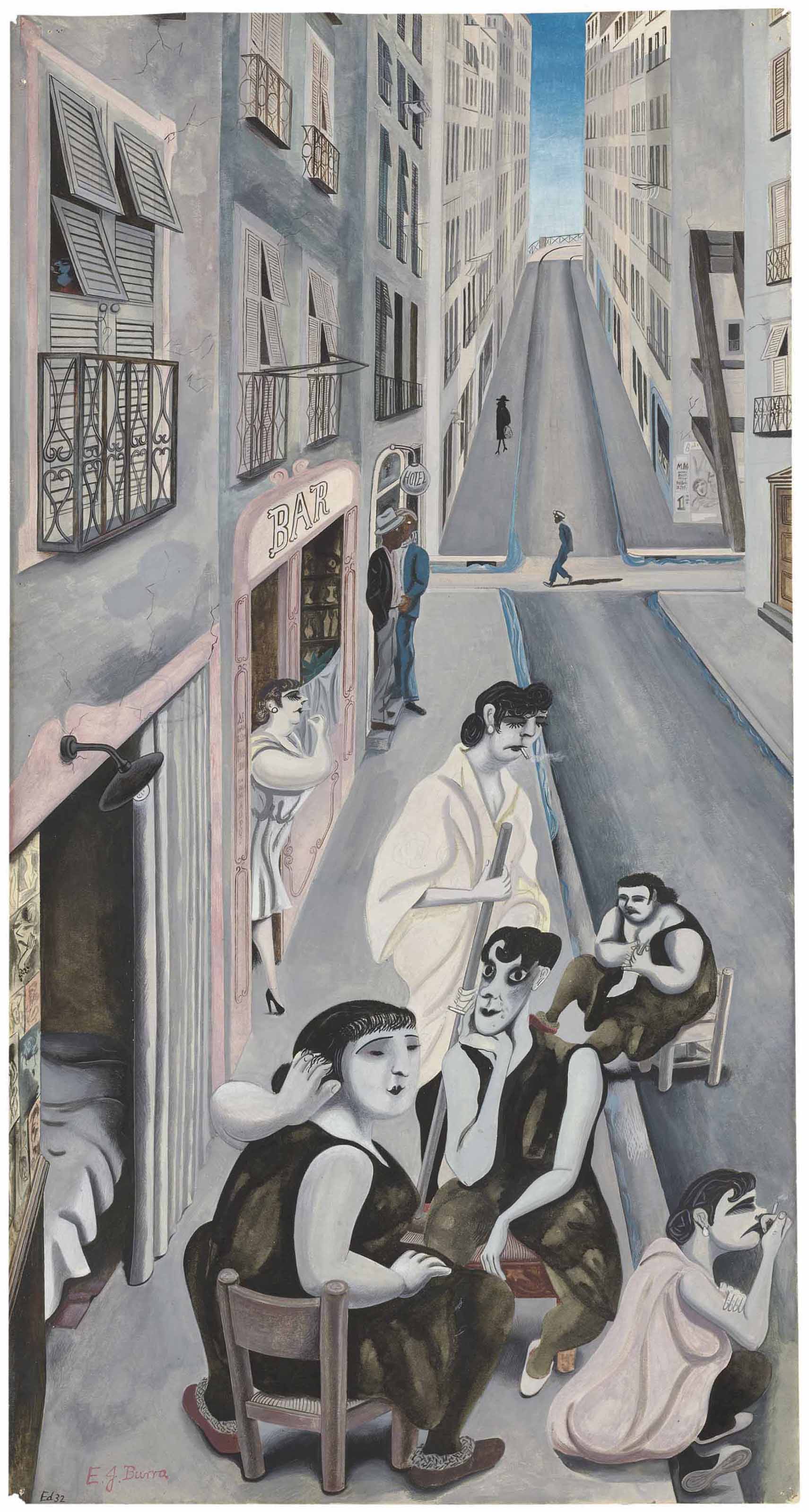 Edward Burra (1905-1976) , The Nitpickers | Christie's