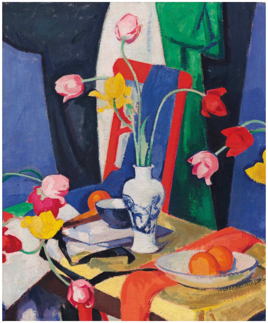 Samuel John Peploe, R.S.A. (1871-1935), Still Life with Tulips | Christie's