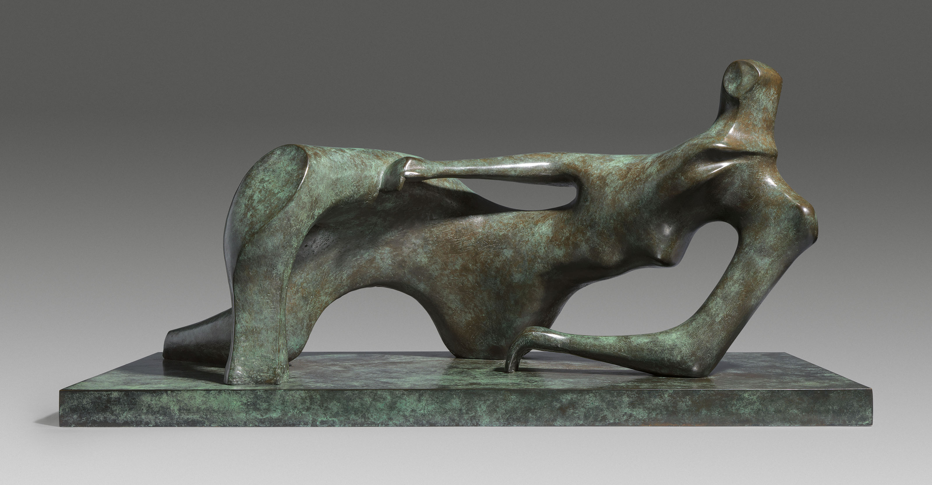 Henry Moore, O.M., C.H. (1898-1986) , Reclining Figure: Open Pose ...