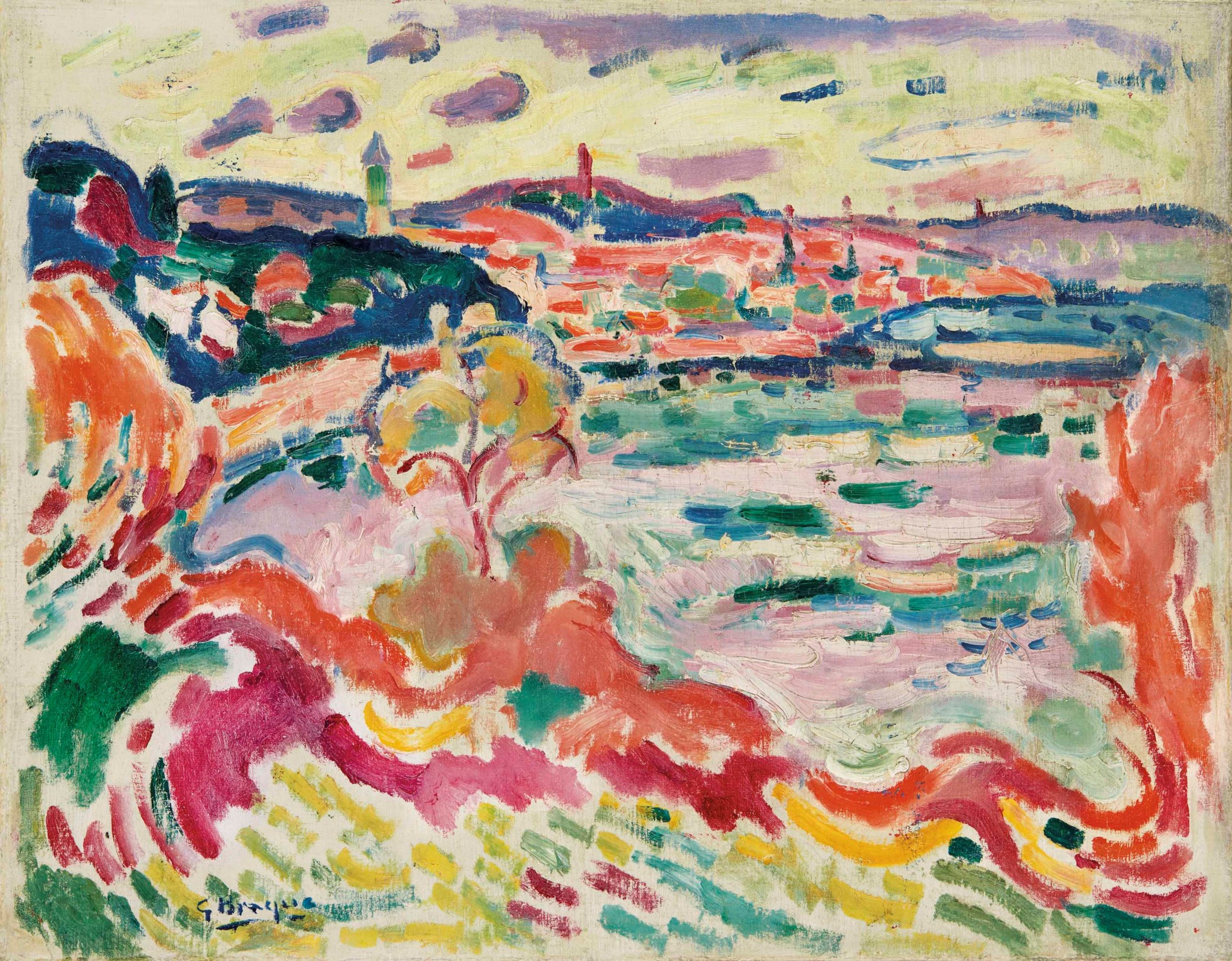 Georges Braque (1882-1963), L'Estaque | Christie's