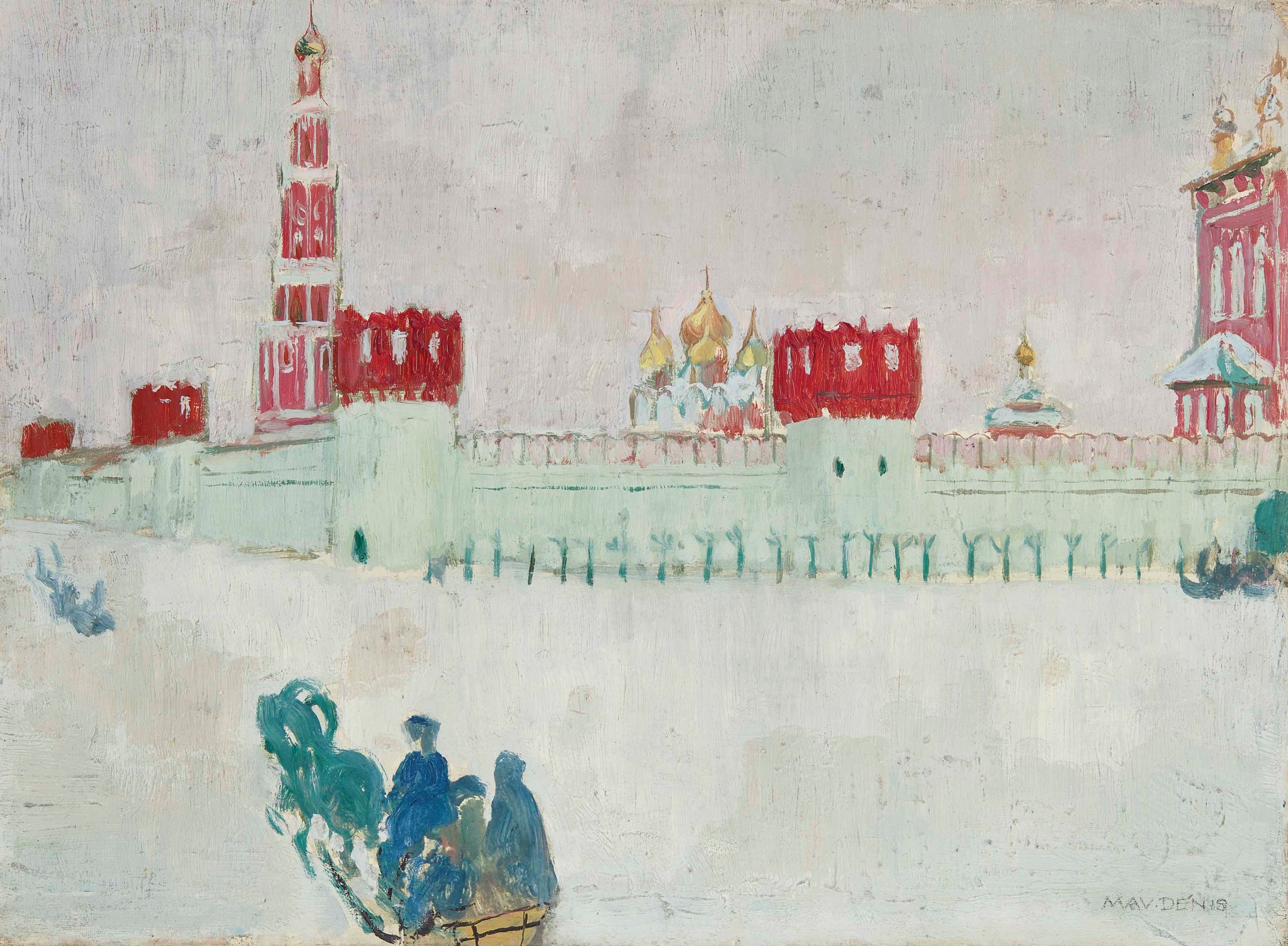 Maurice Denis (1870-1943), Couvent de Novodievitchi | Christie's