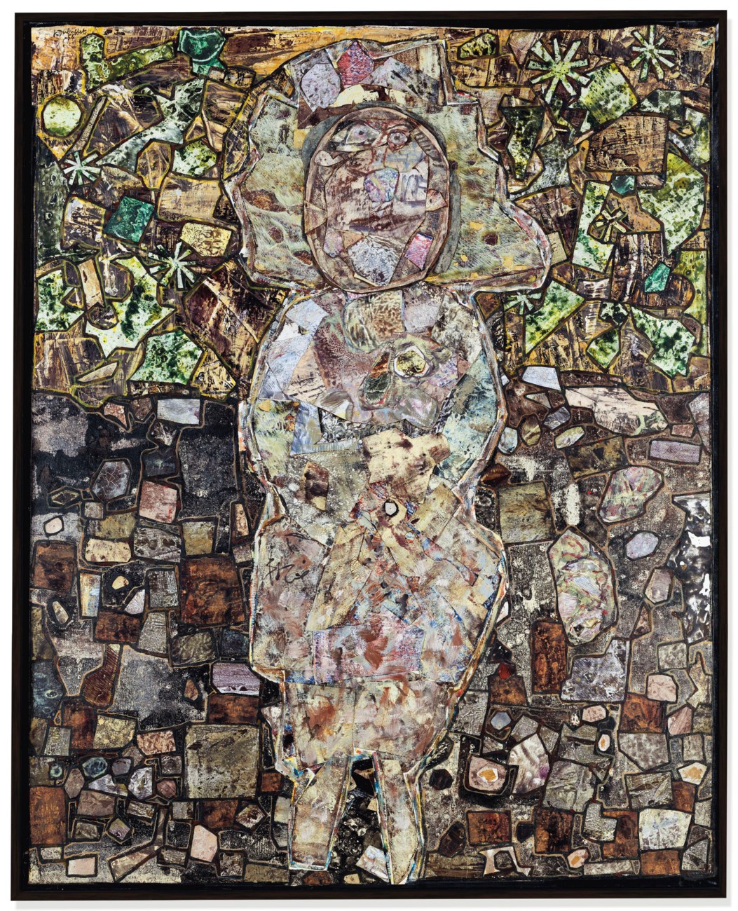 Jean Dubuffet (1901-1985), Madame au Jardin (Lady in the Garden ...
