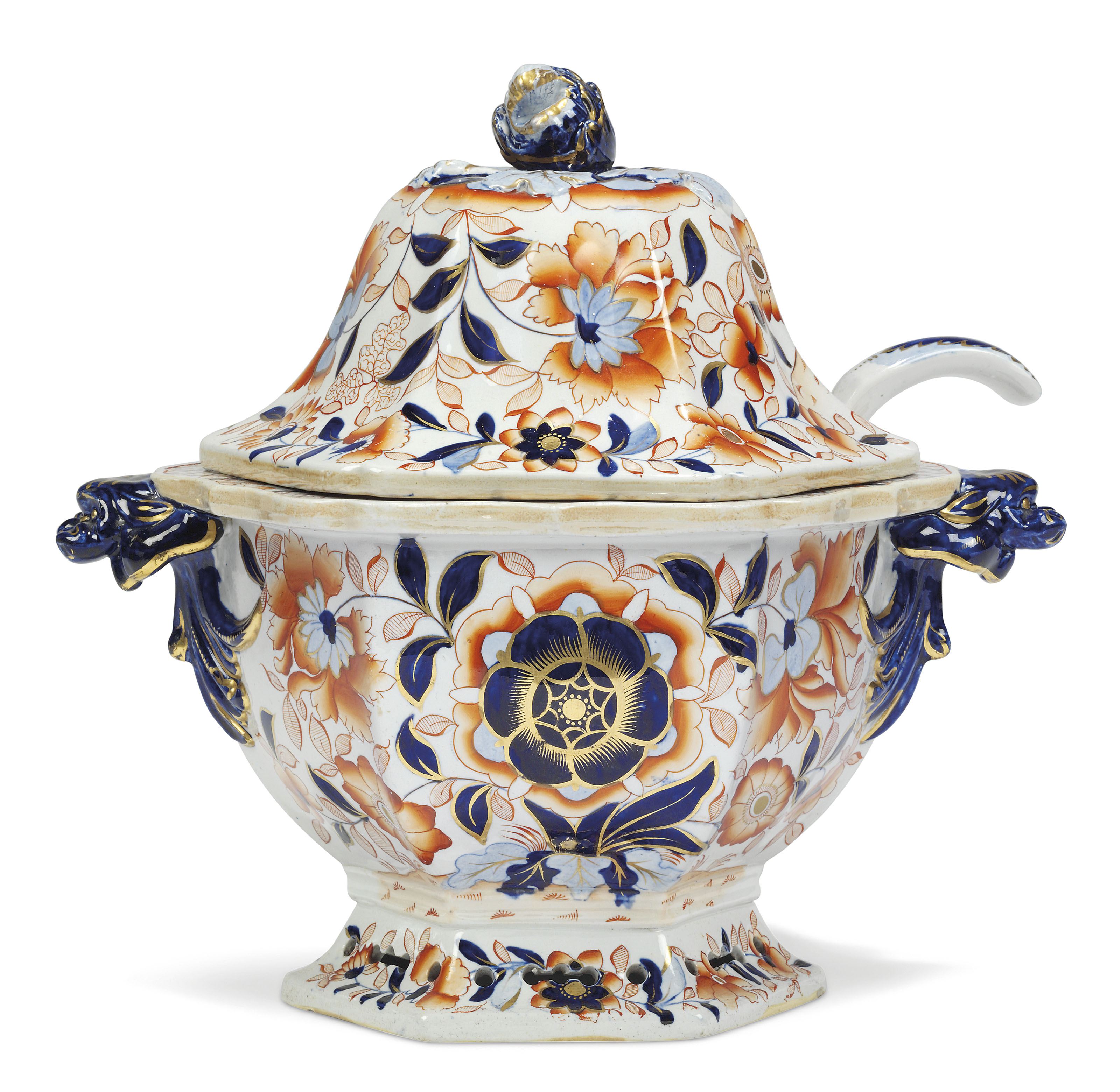 AN EXTENSIVE HICKS & MEIGH IRONSTONE CHINA DINNER-SERVICE