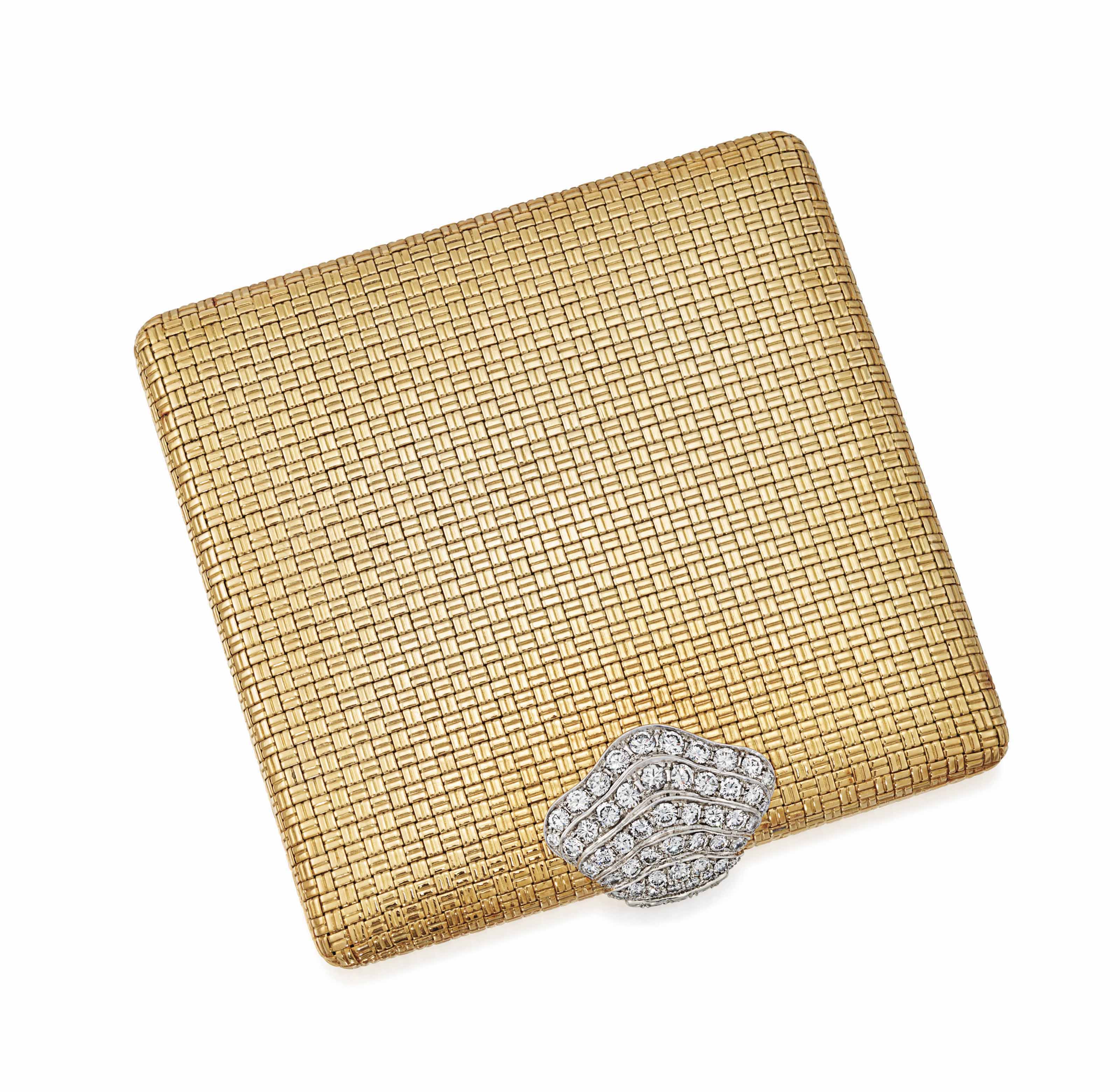 ART DÉCO RUBY AND DIAMOND COMPACT AND PILL BOX, VAN CLEEF & ARPELS ...