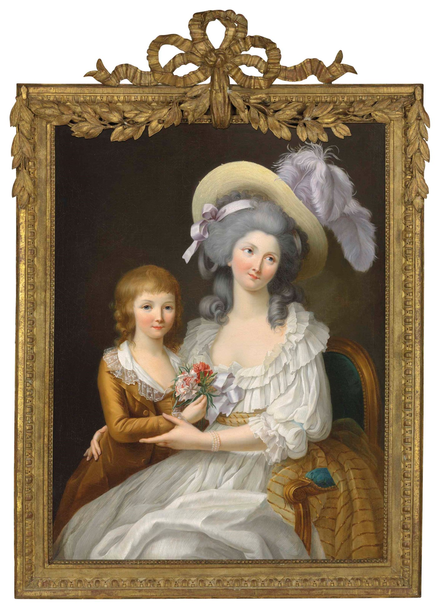 Studio of Marie-Victoire Lemoine (Paris 1754-1820), Double portrait of ...