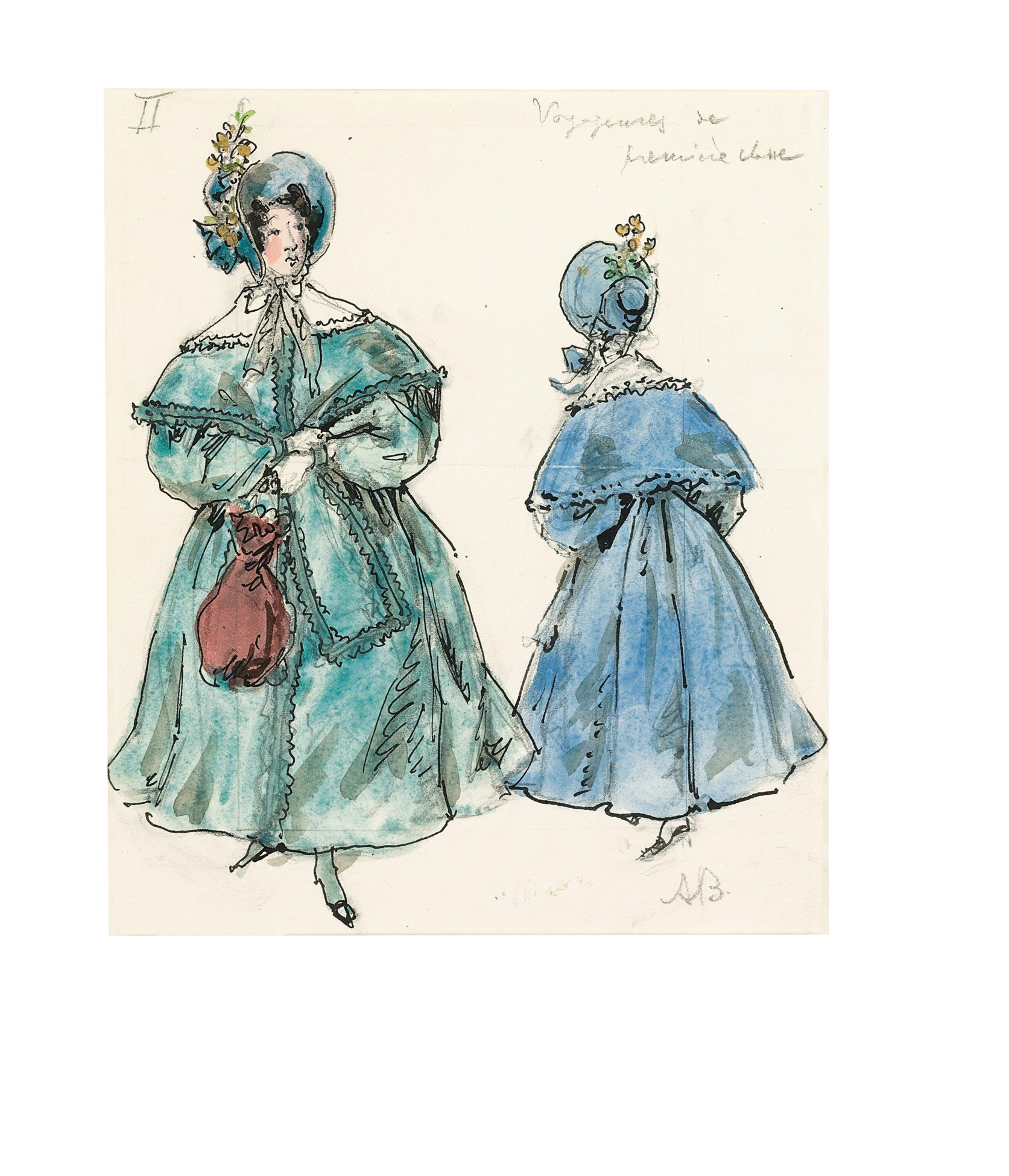 Alexandre Benois (1870-1960), Voyageuses de première classe | Christie's