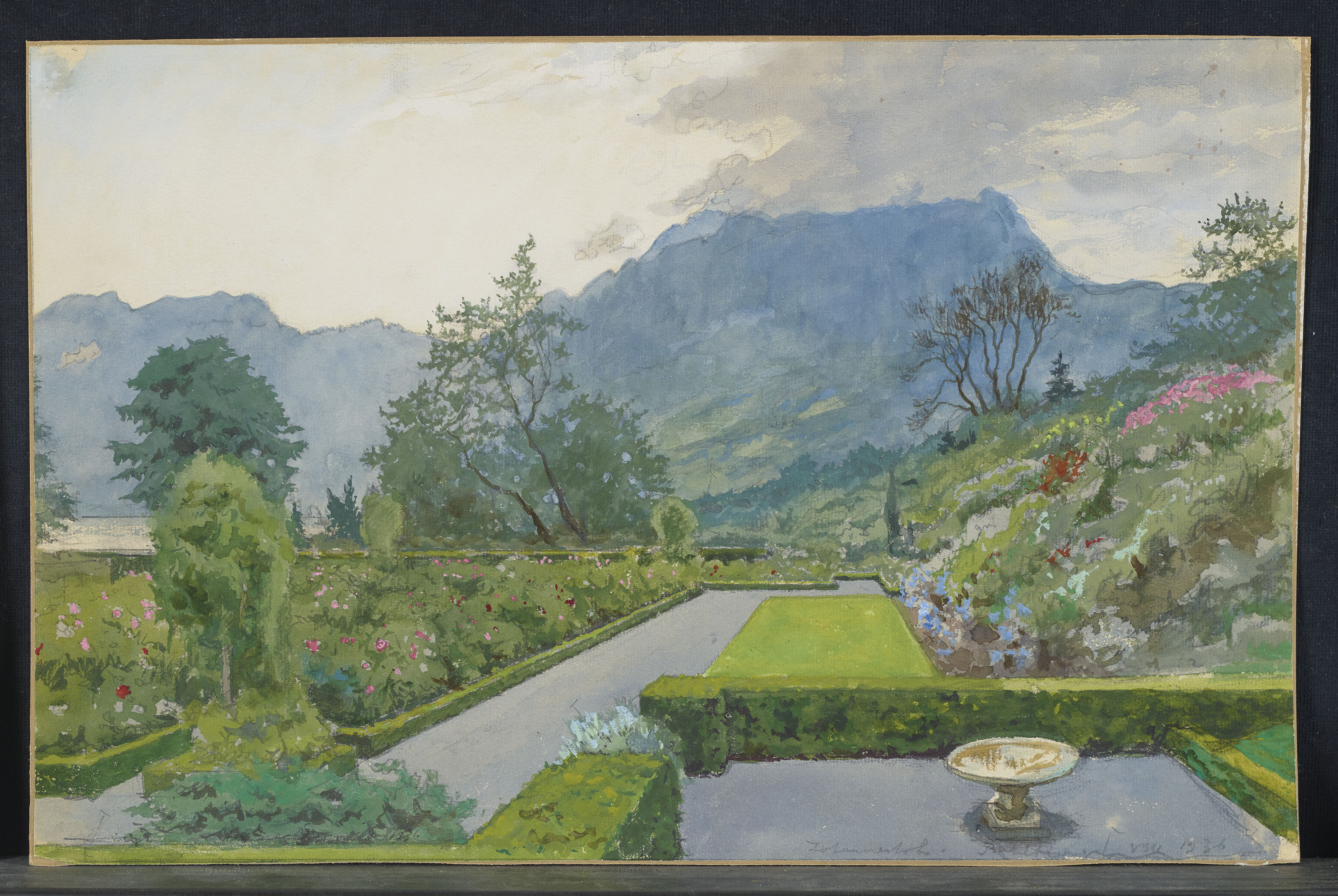 Alexandre Benois (1870-1960) , A chalet in Kriens, Lucerne; and A Swiss ...