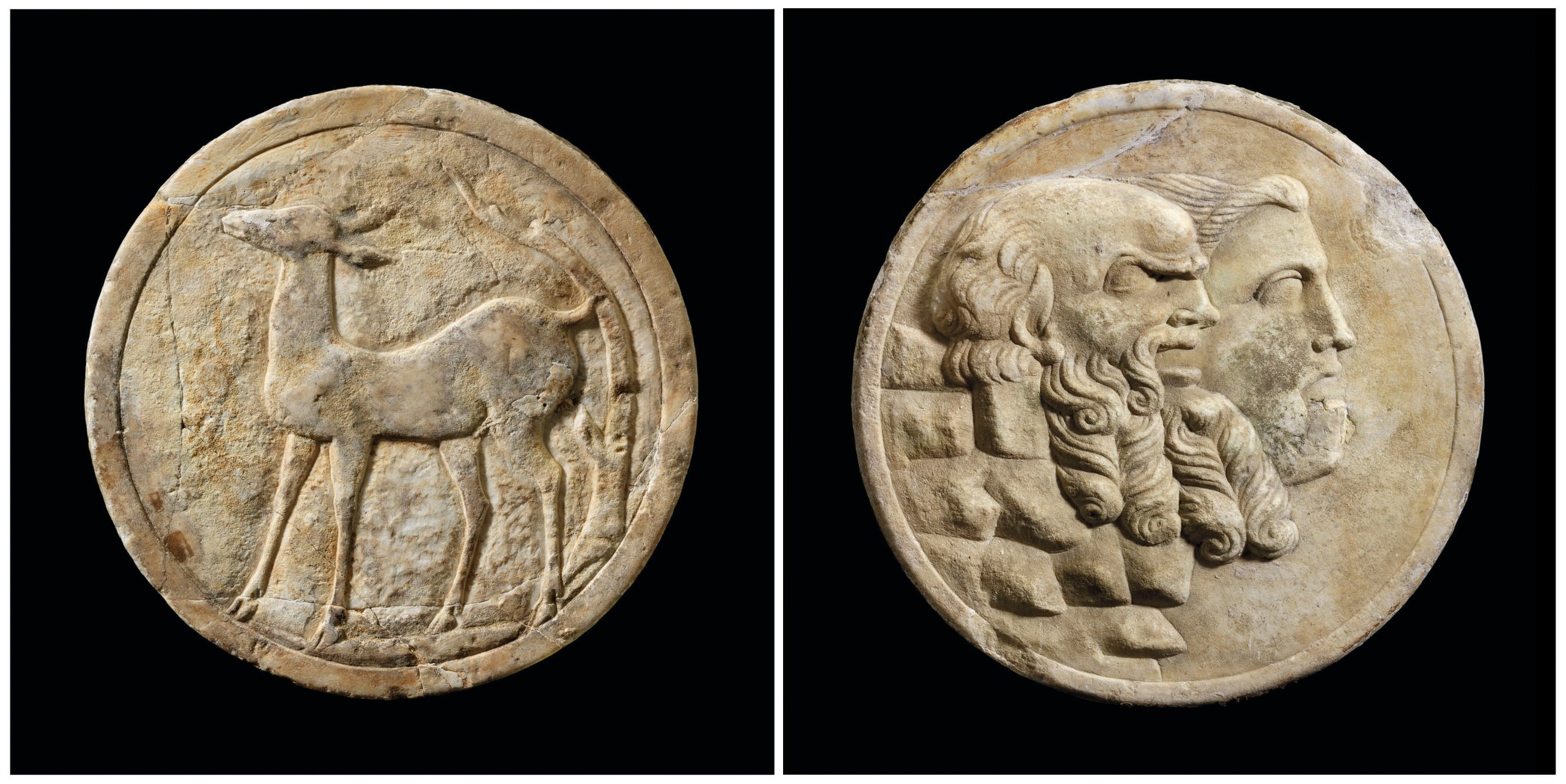 A ROMAN MARBLE OSCILLUM, CIRCA 1ST CENTURY A.D. | Christie's