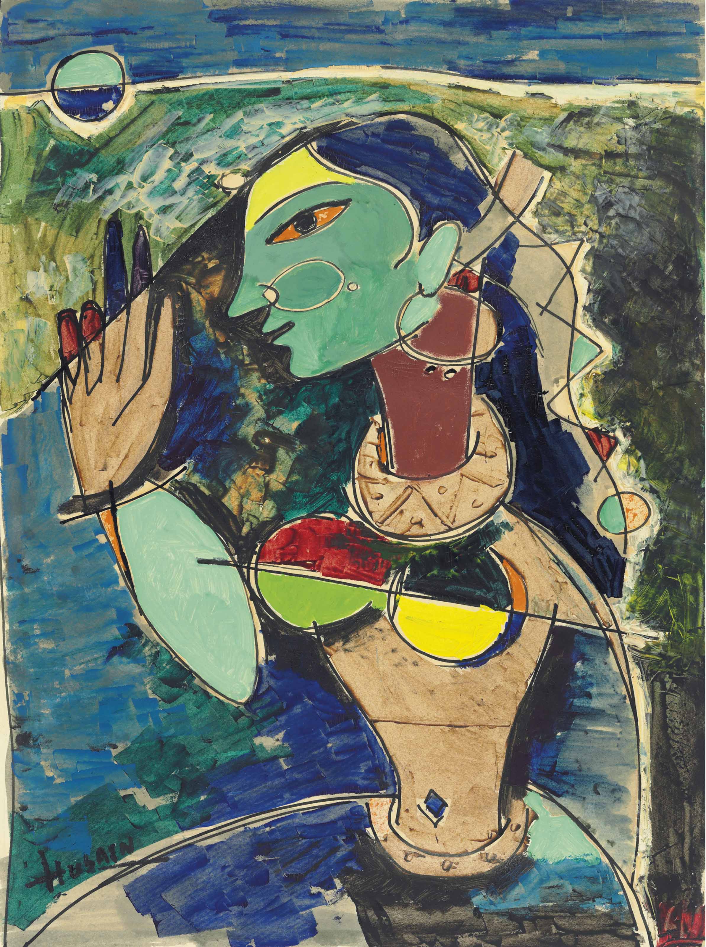 MAQBOOL FIDA HUSAIN (1913-2011)