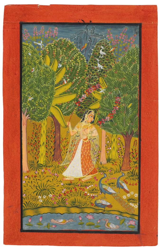AN ILLUSTRATION TO A RAGAMALA SERIES: KAKUBHA RAGINI, BUNDI, KOTA OR ...