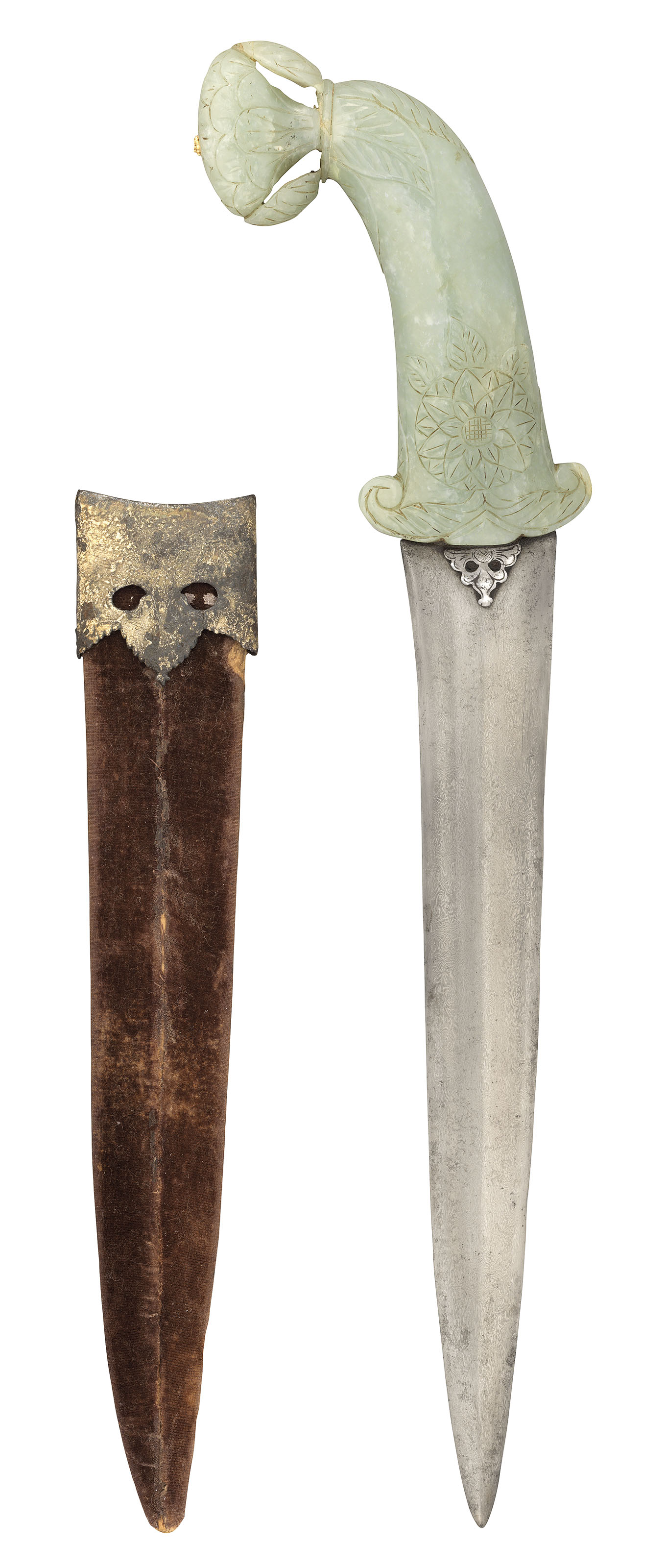 A JADE-HILTED DAGGER