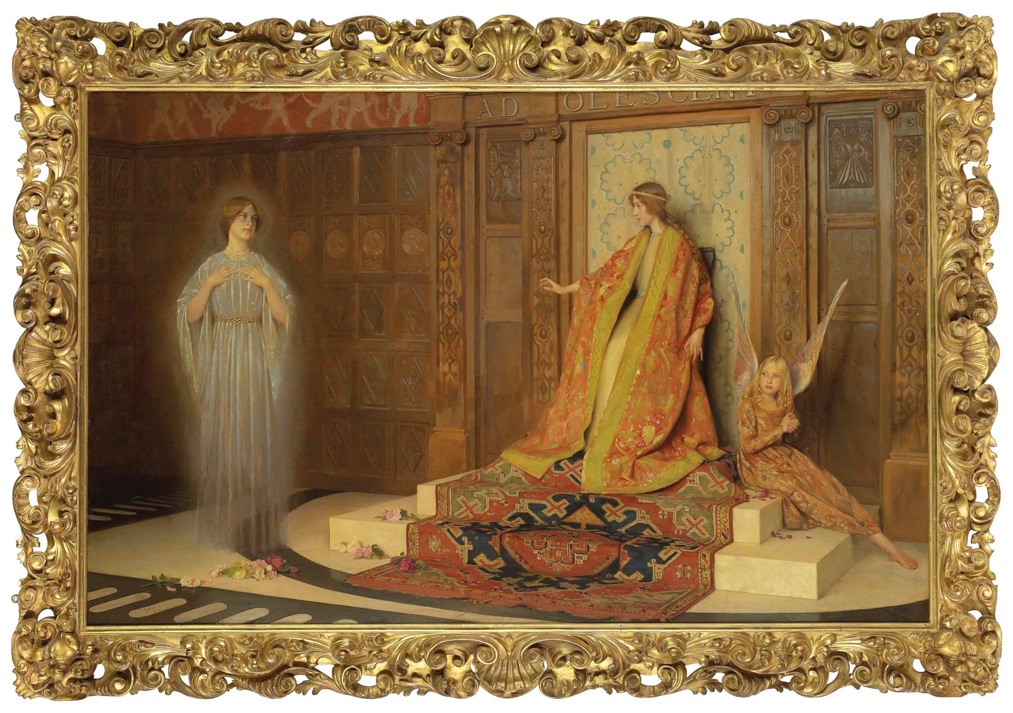 Thomas Cooper Gotch (1854-1931), The Dawn of Womanhood | Christie's