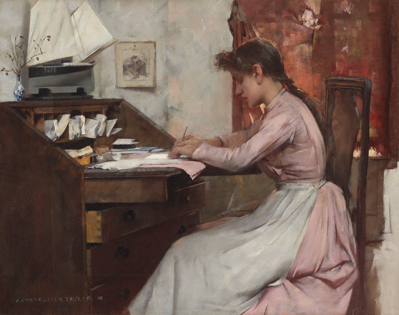 Albert Chevallier Tayler (1862-1925), The letter | Christie's
