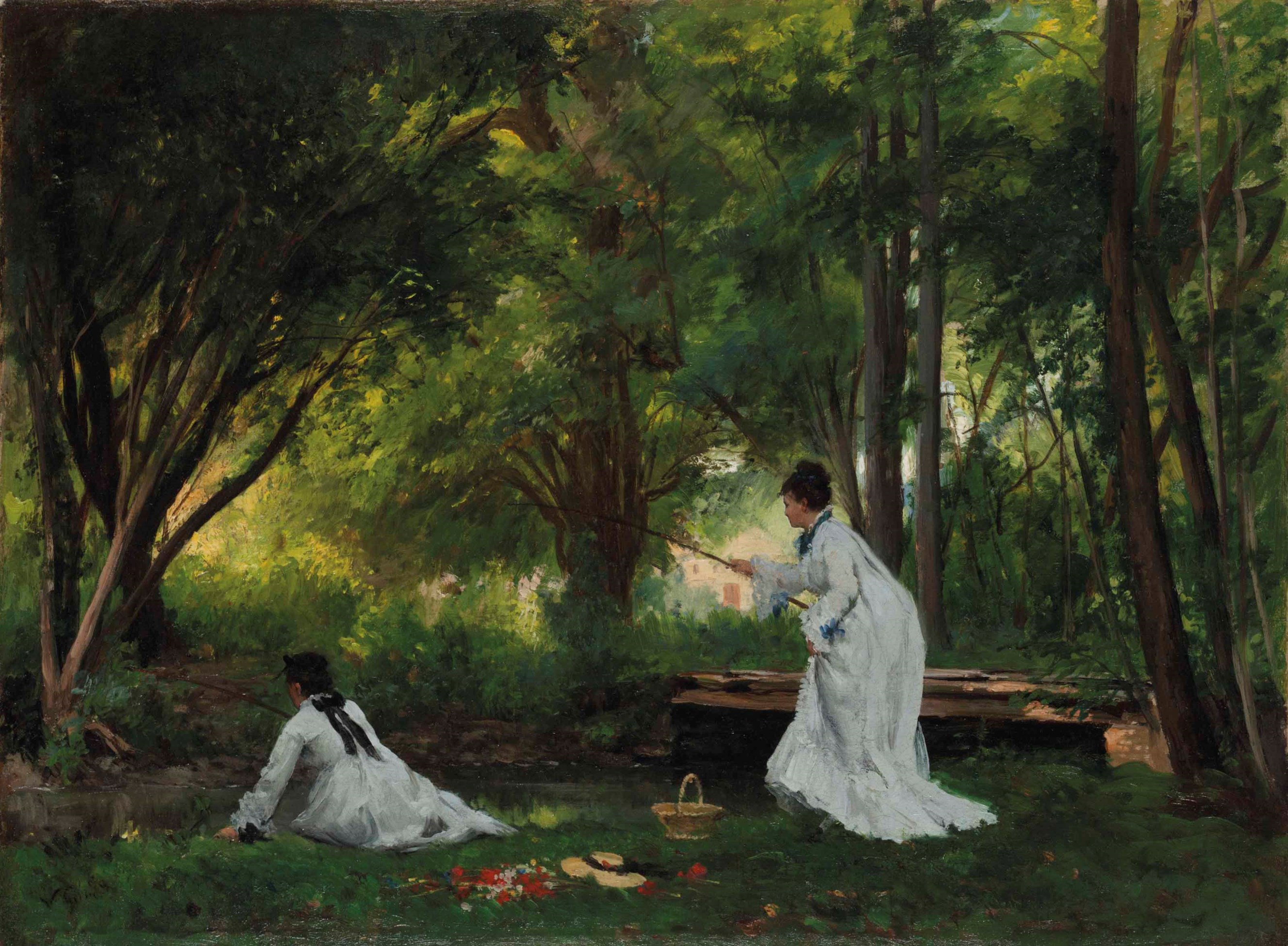 Victor Gabriel Gilbert (French, 1847-1933), La Pêche | Christie's