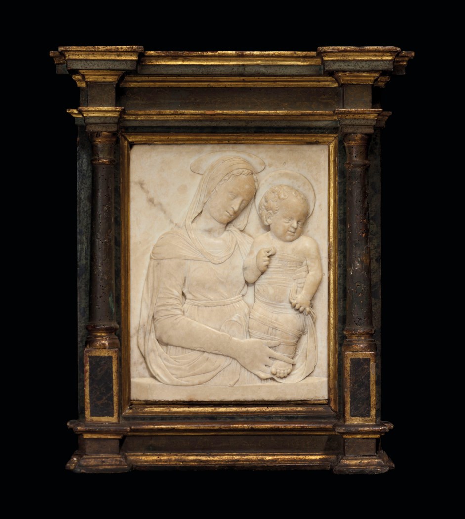 AFTER DESIDERIO DA SETTIGNANO (1428-1464), FLORENTINE, LATE 15TH OR EARLY 16TH CENTURY, VIRGIN ...