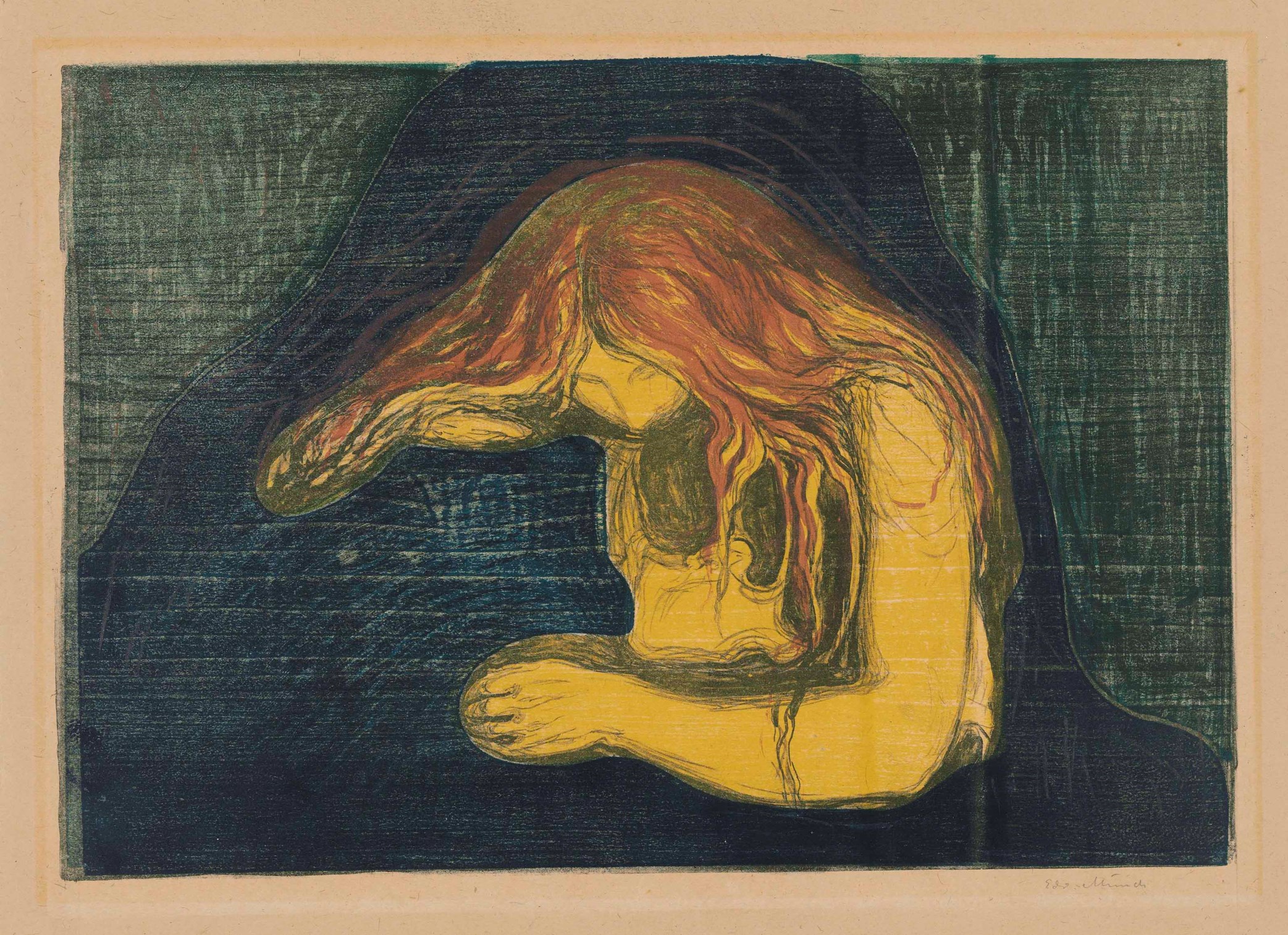 EDVARD MUNCH (1863-1944), Vampire II | Christie's