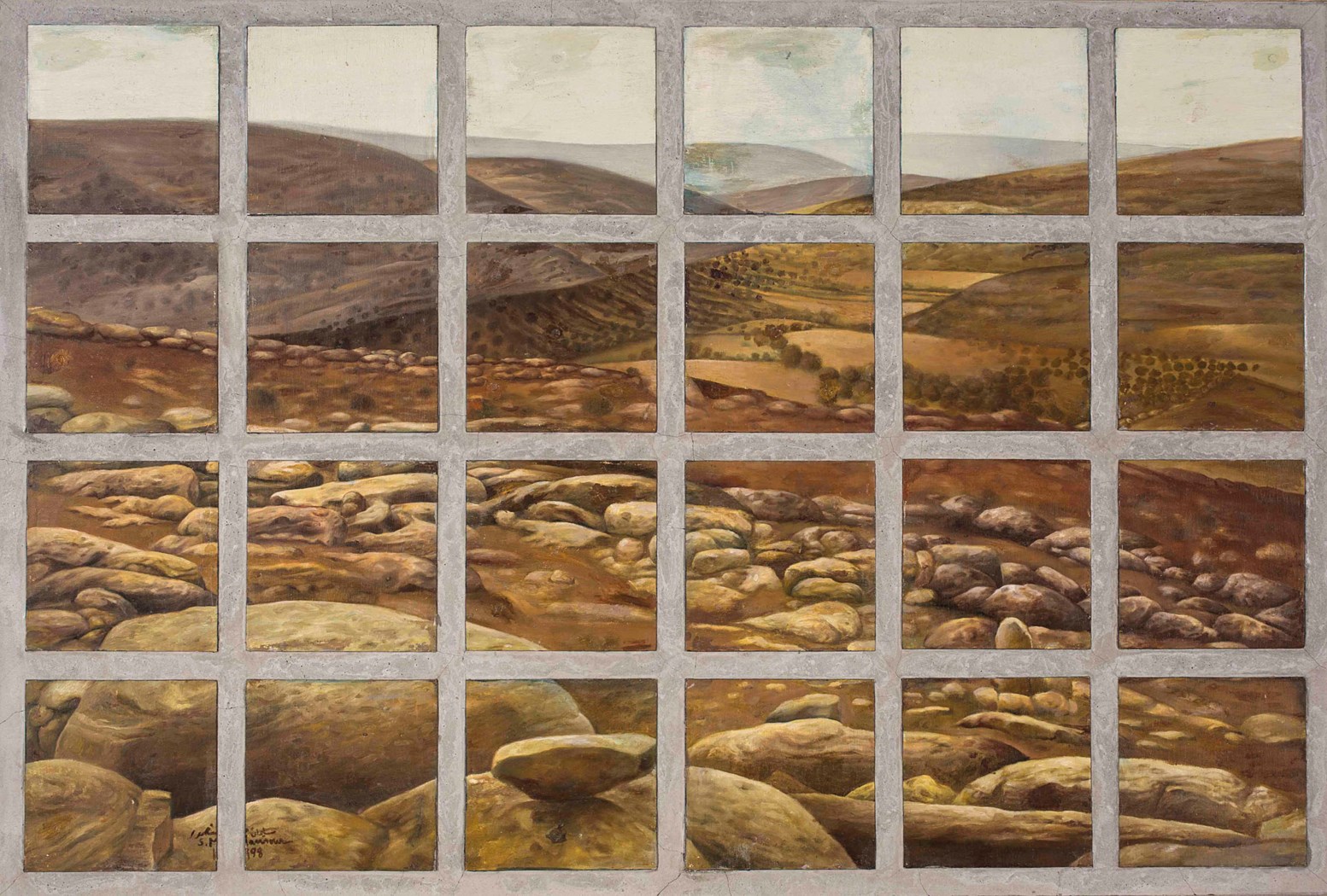 Suleiman Mansour (Palestinian, b. 1947), From Birzeit | Christie's