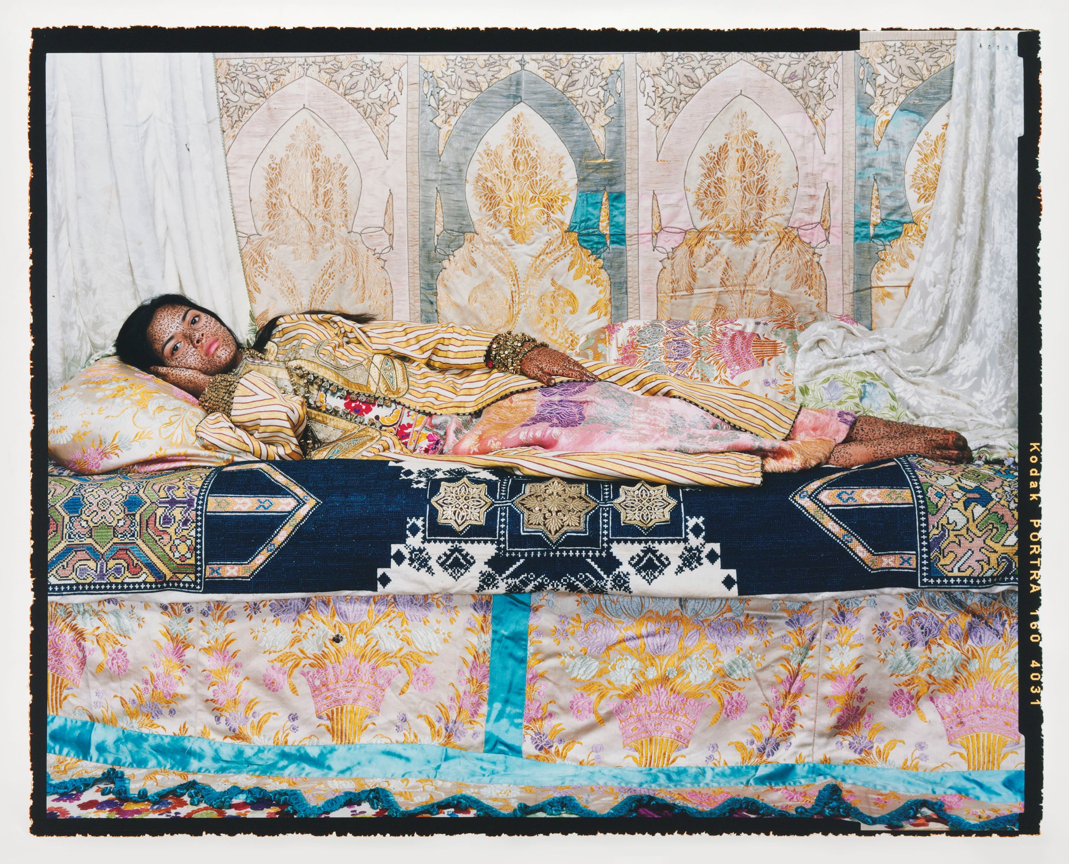 Lalla Essaydi (Moroccan, b. 1956), Harem Revisited #33 | Christie's
