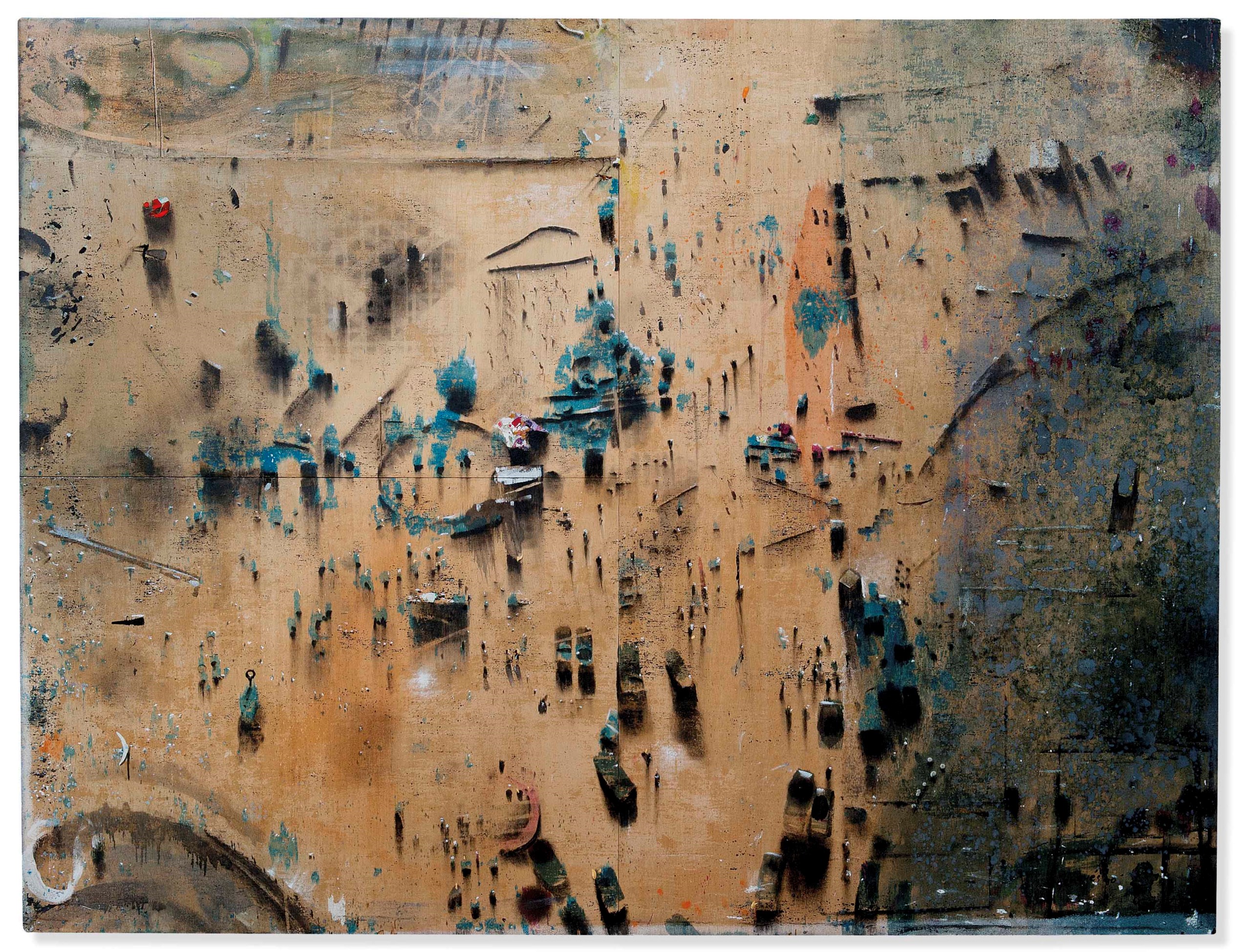 Juan Genovés (b. 1930), Tránsito (Transit) | Christie's