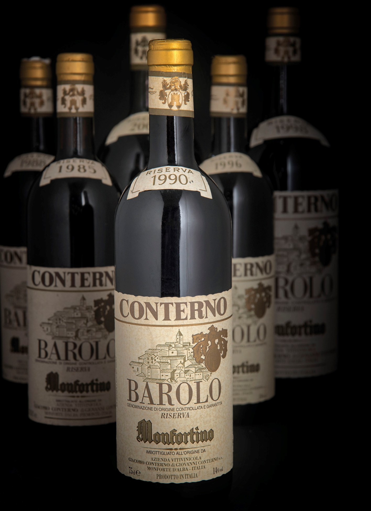 Giacomo Conterno, Barolo Riserva Monfortino 1985Level: base of neck (1 ...
