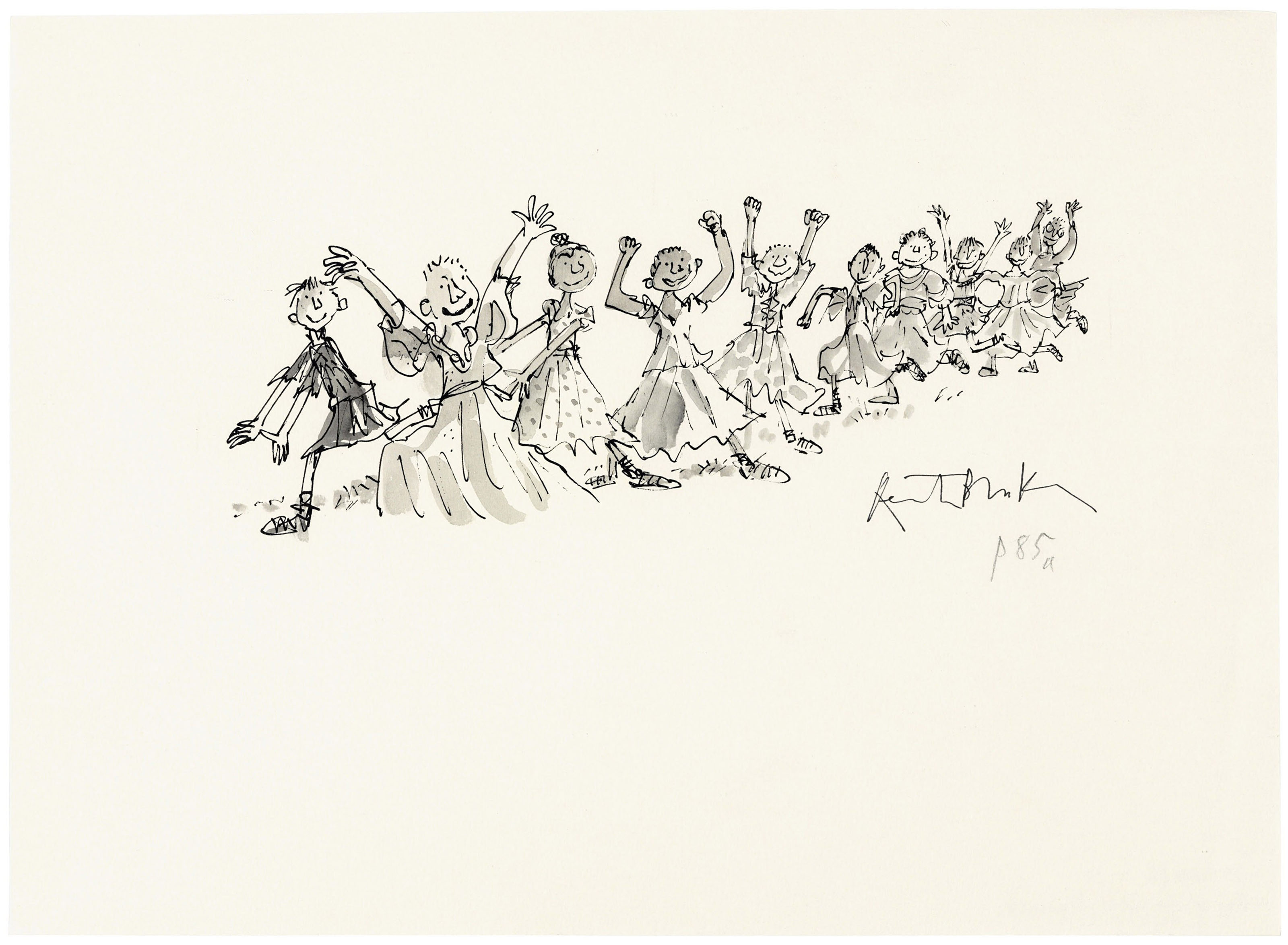 Quentin Blake (b. 1932), The Pig | Christie's