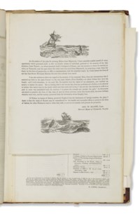 MANBY, Captain George William (1765-1854). Autograph manuscript draft ...