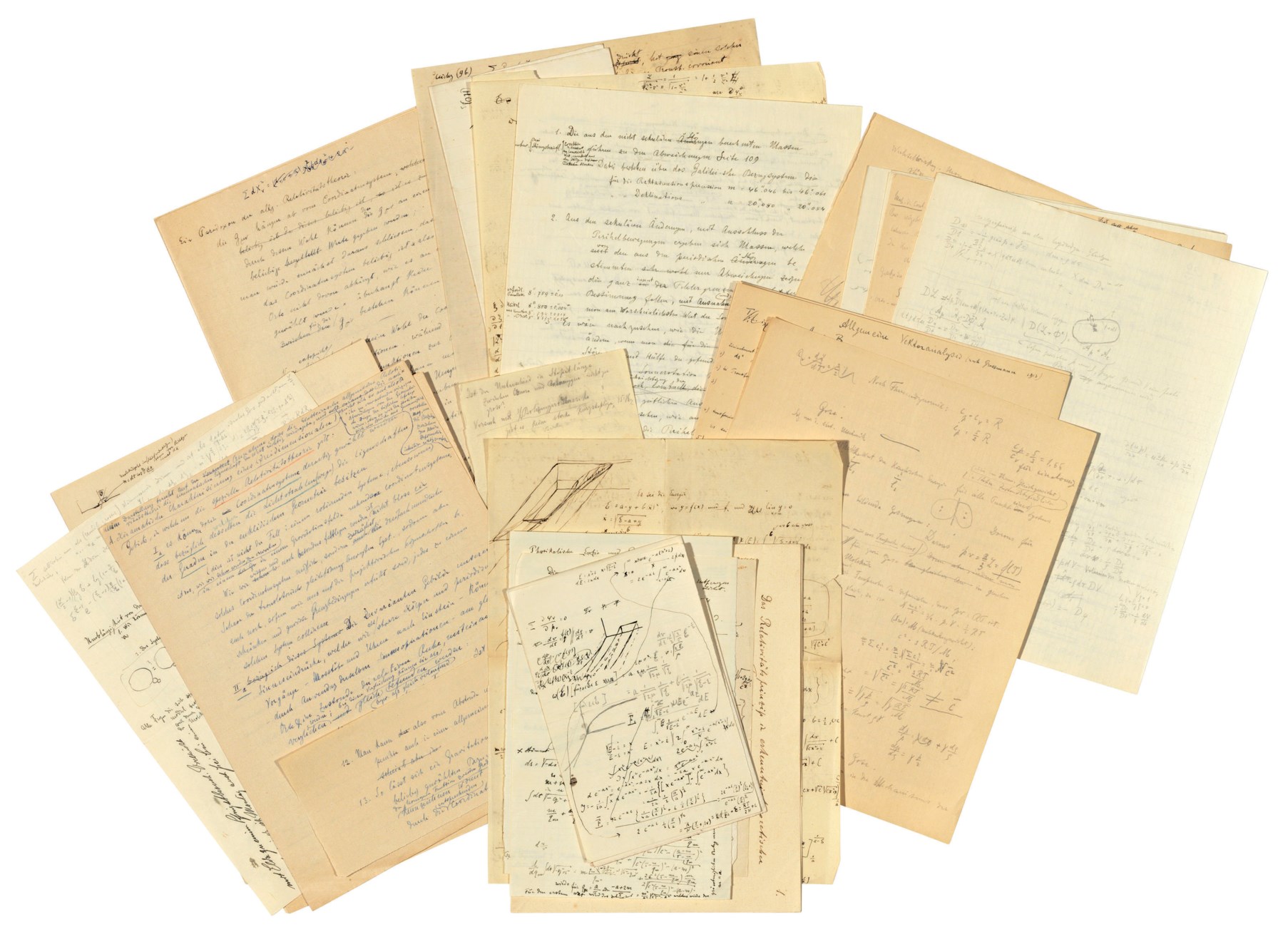 [EINSTEIN, Albert (1879-1955)]. Michele BESSO (1873-1955). Autograph ...