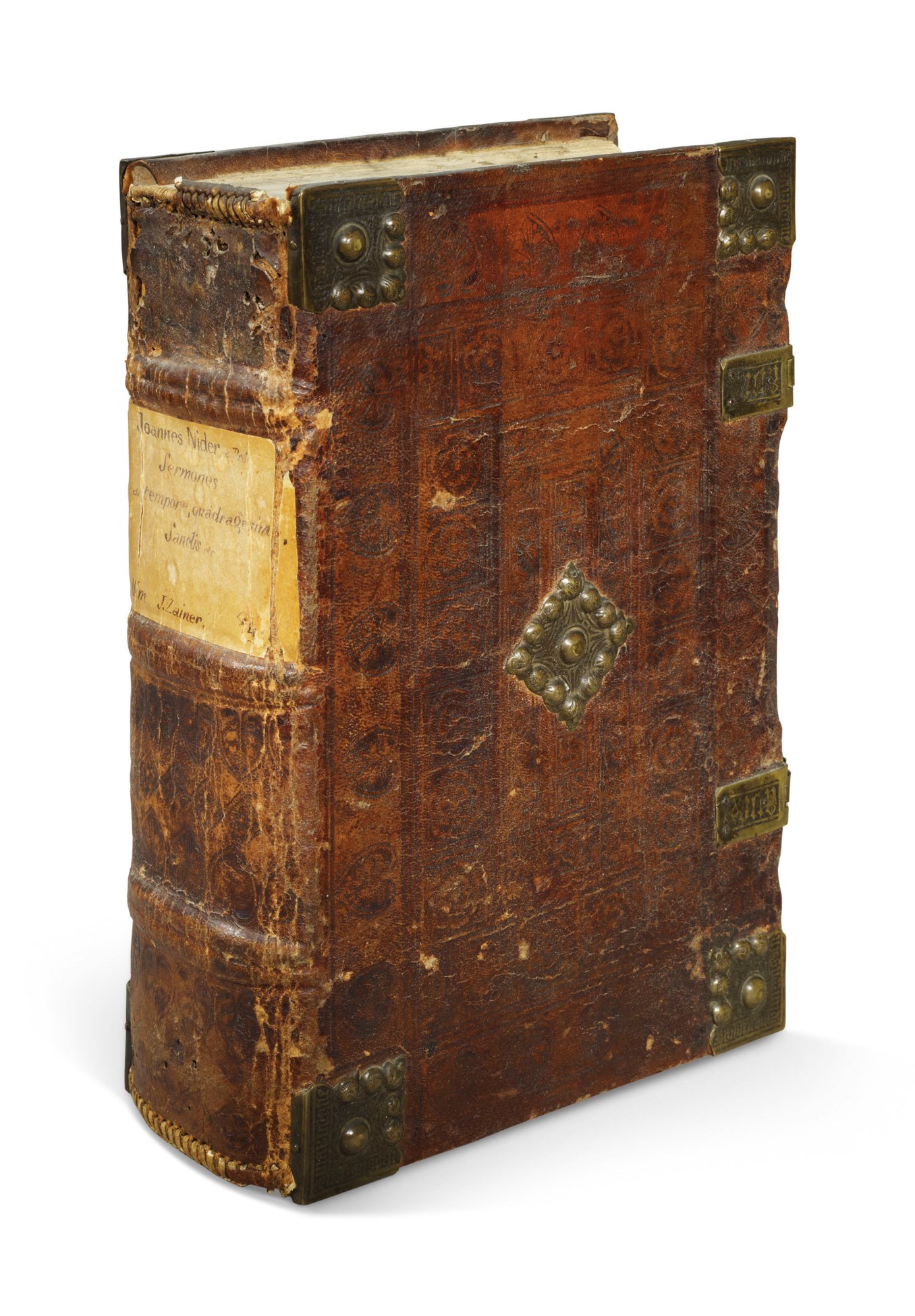 NIDER, Johannes (c.1380-1438). Sermones de tempore et de sanctis cum ...