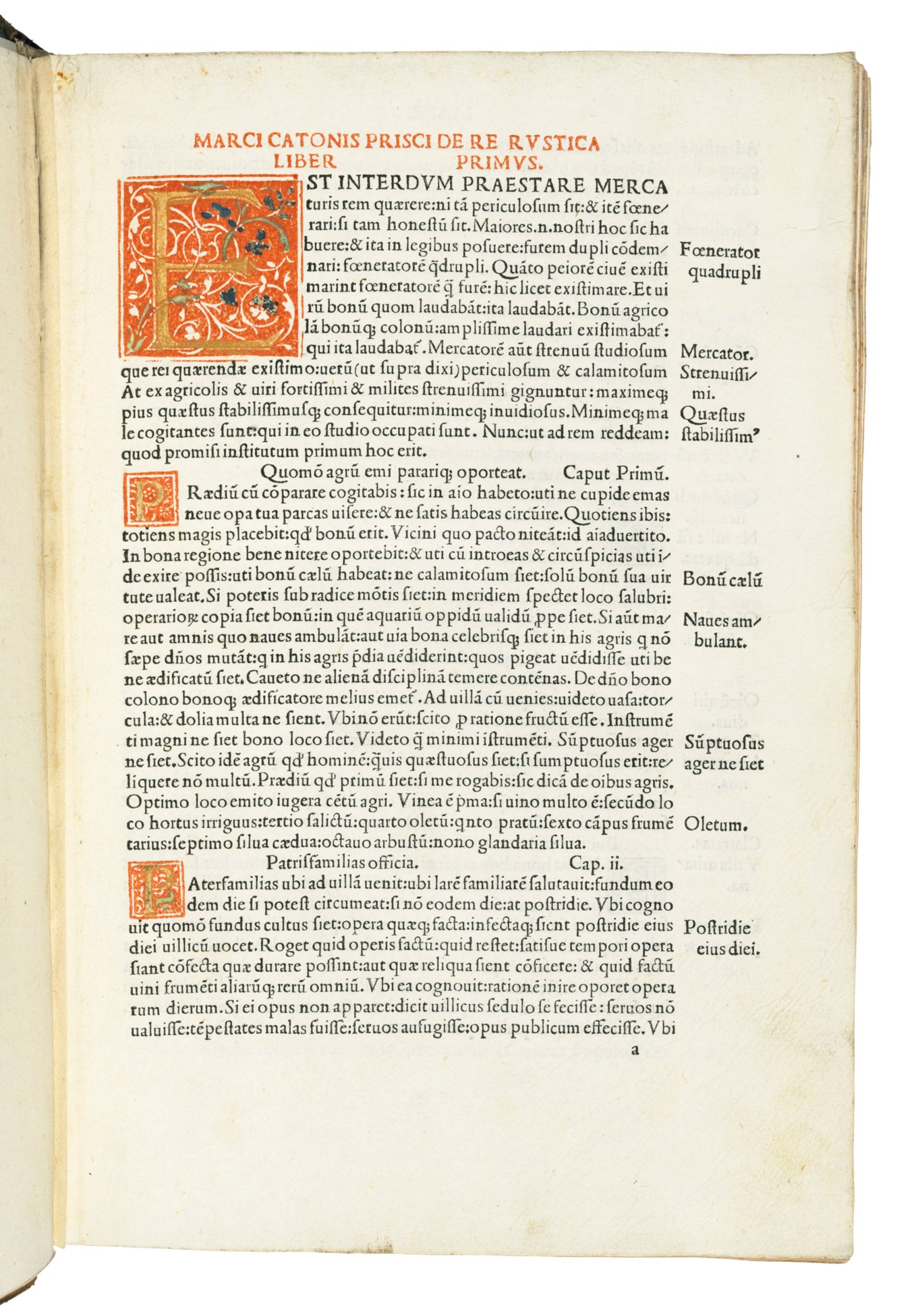 [Scriptores rei rusticae:] MARCUS PORCIUS CATO (c.154 B.C ...