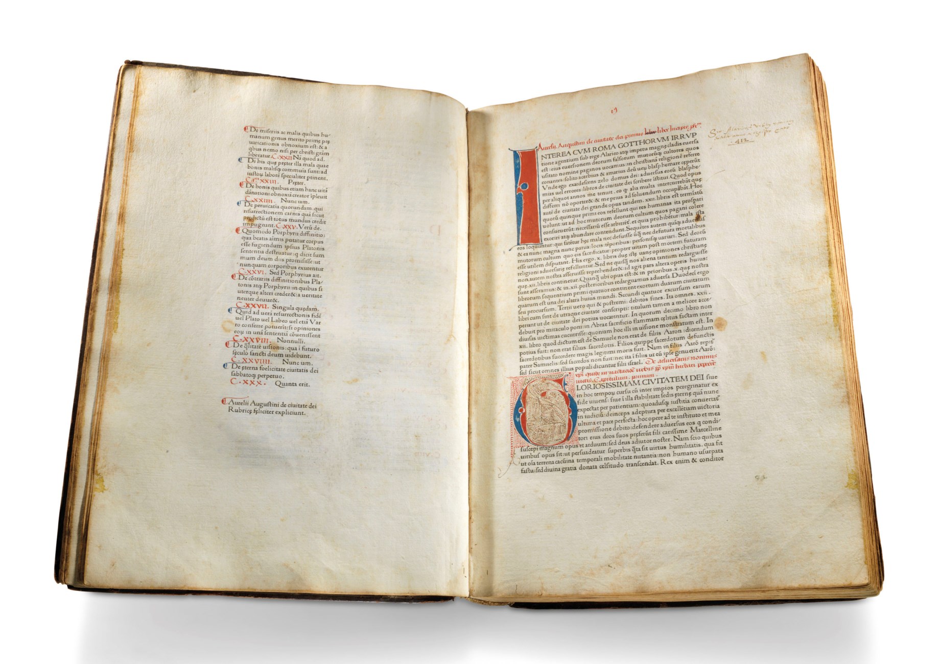AUGUSTINUS, Aurelius (Saint, 354-430). De Civitate Dei. Venice ...