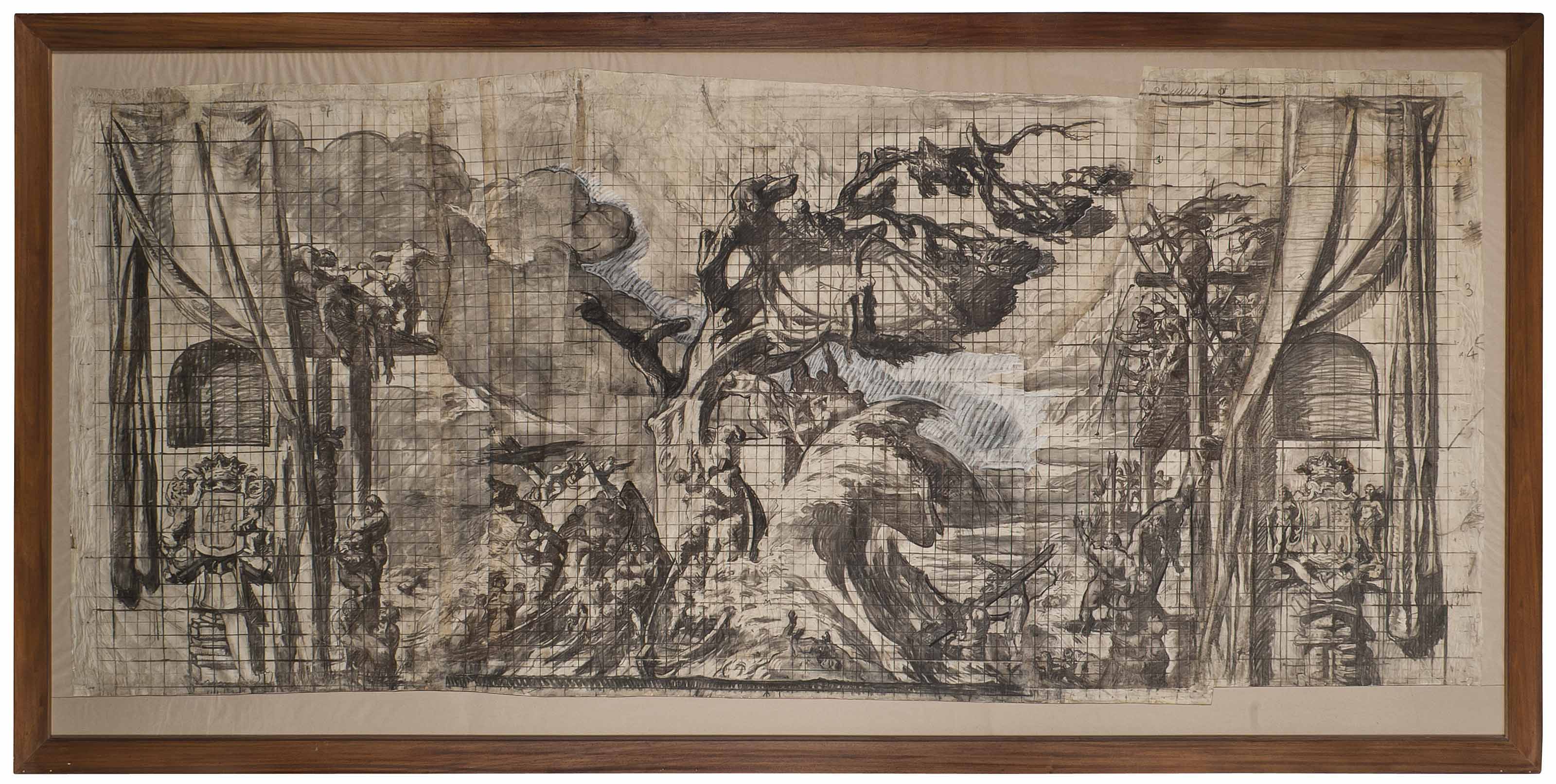 JOSE MARIA SERT Y BADIA (SPANISH 1876-1945) , The Altar of Race, a ...