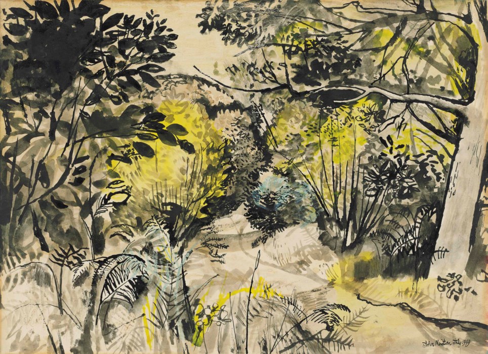 John Minton (1917-1957), Midsummer Landscape | Christie's