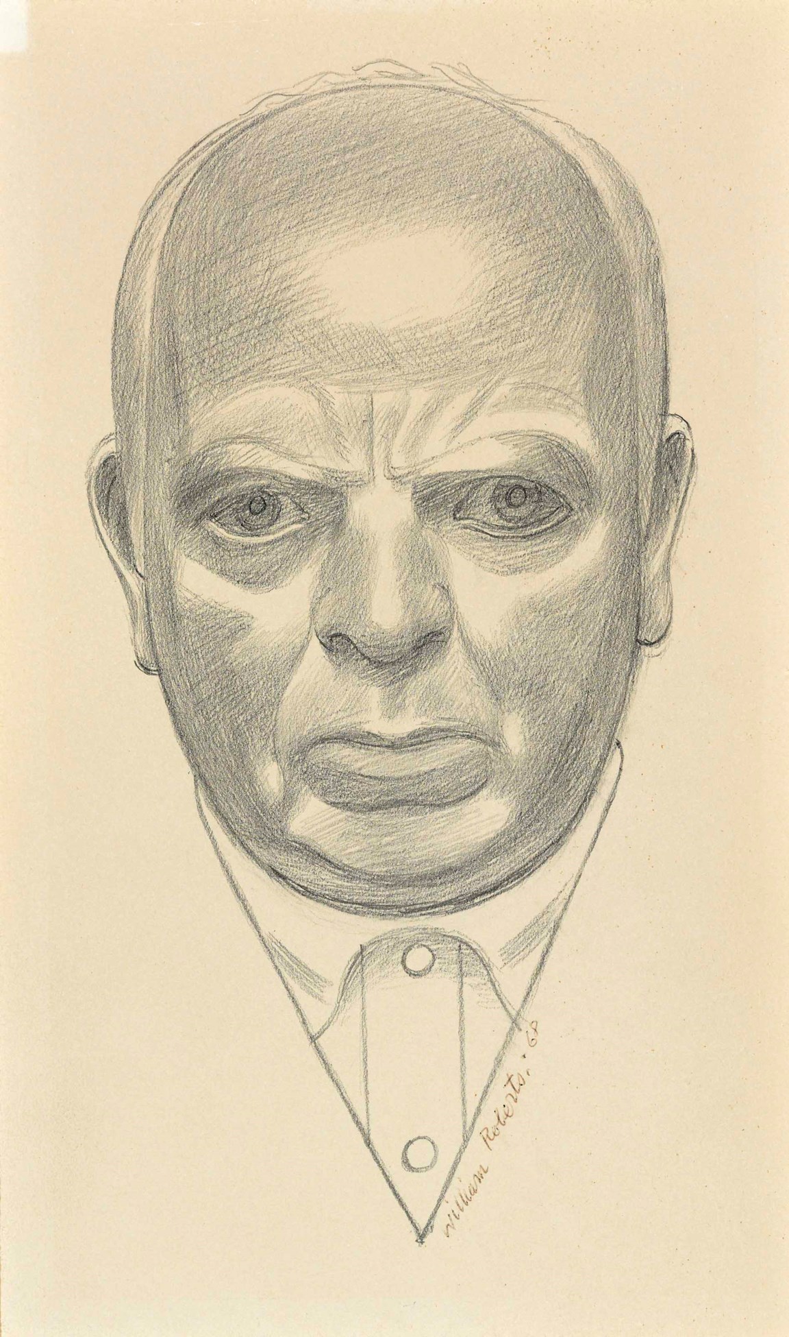 William Roberts, R.A. (1895-1980), Self-portrait | Christie's