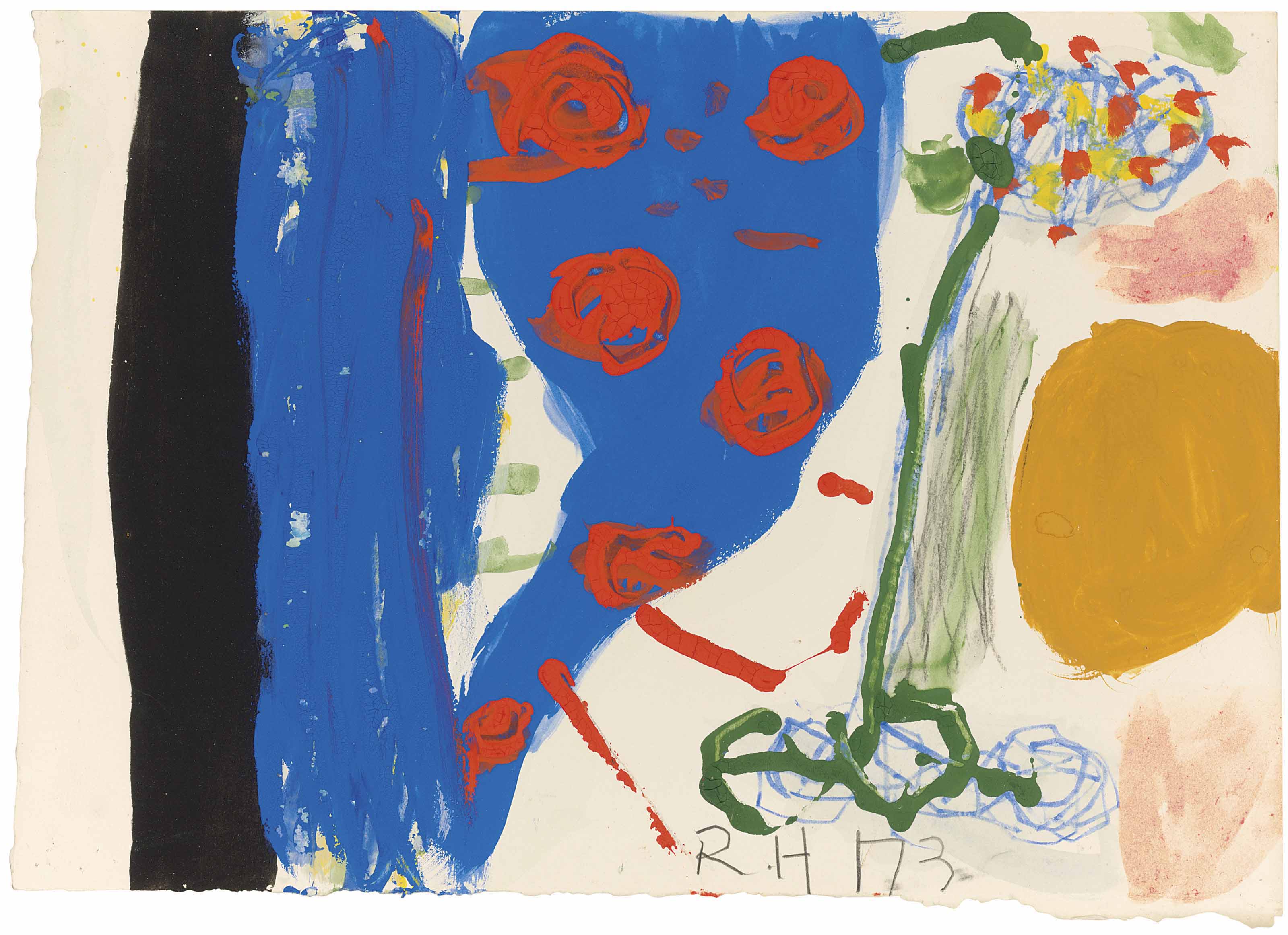 Roger Hilton (1911-1975) , Untitled 1973 | Christie's