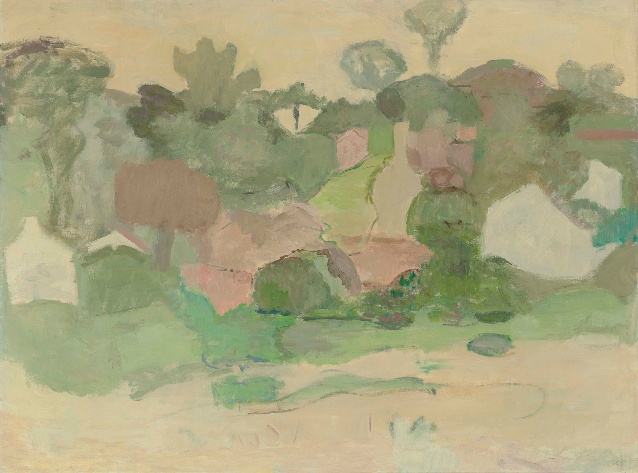 Mary Potter (1900-1981), Trees and Houses | Christie's
