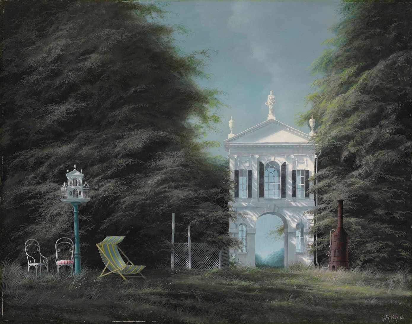 Felix Kelly (1914-1994), Garden House, Danvers, Mass. | Christie's