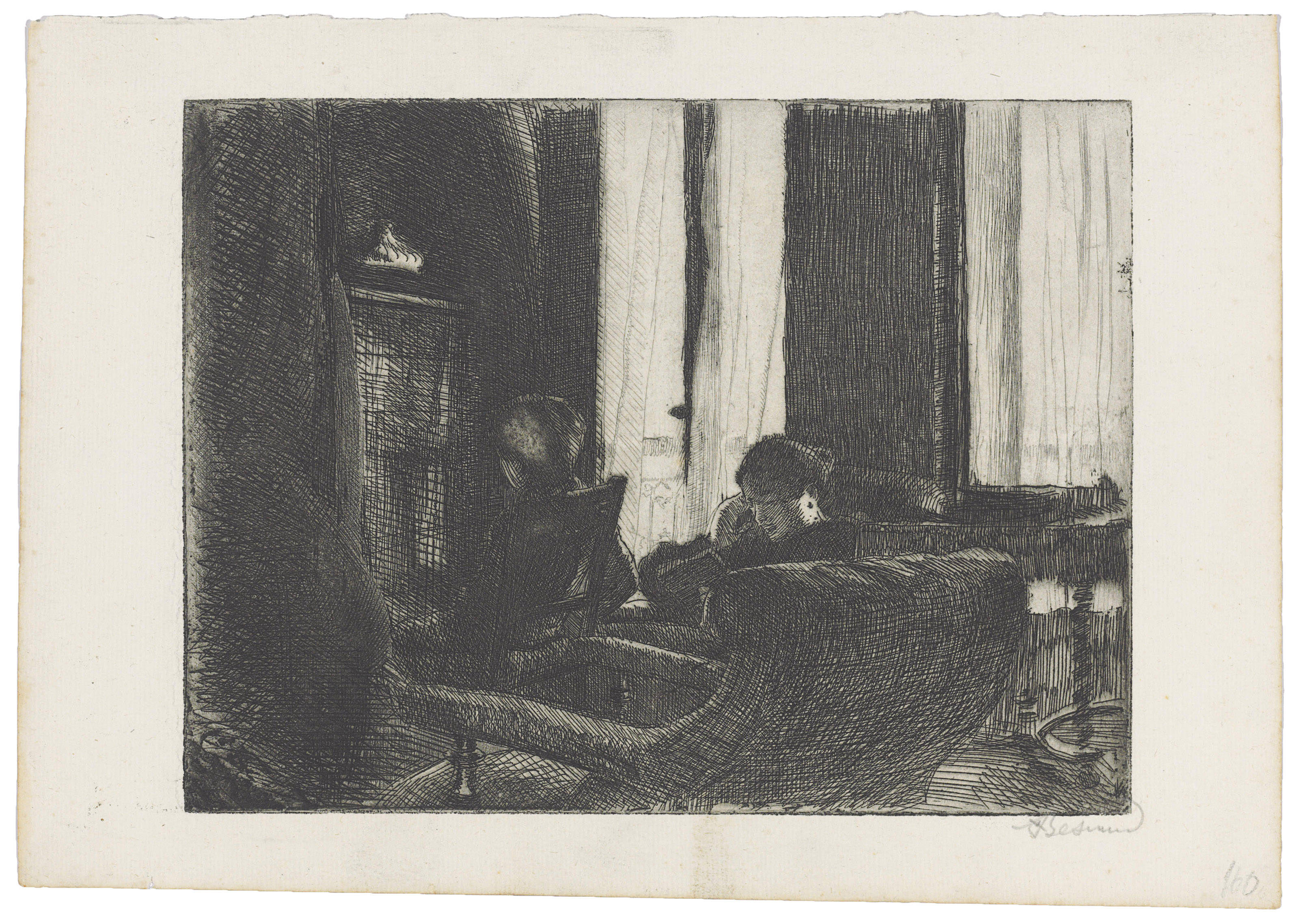 ALBERT BESNARD (1849-1934), Intimacy | Christie’s