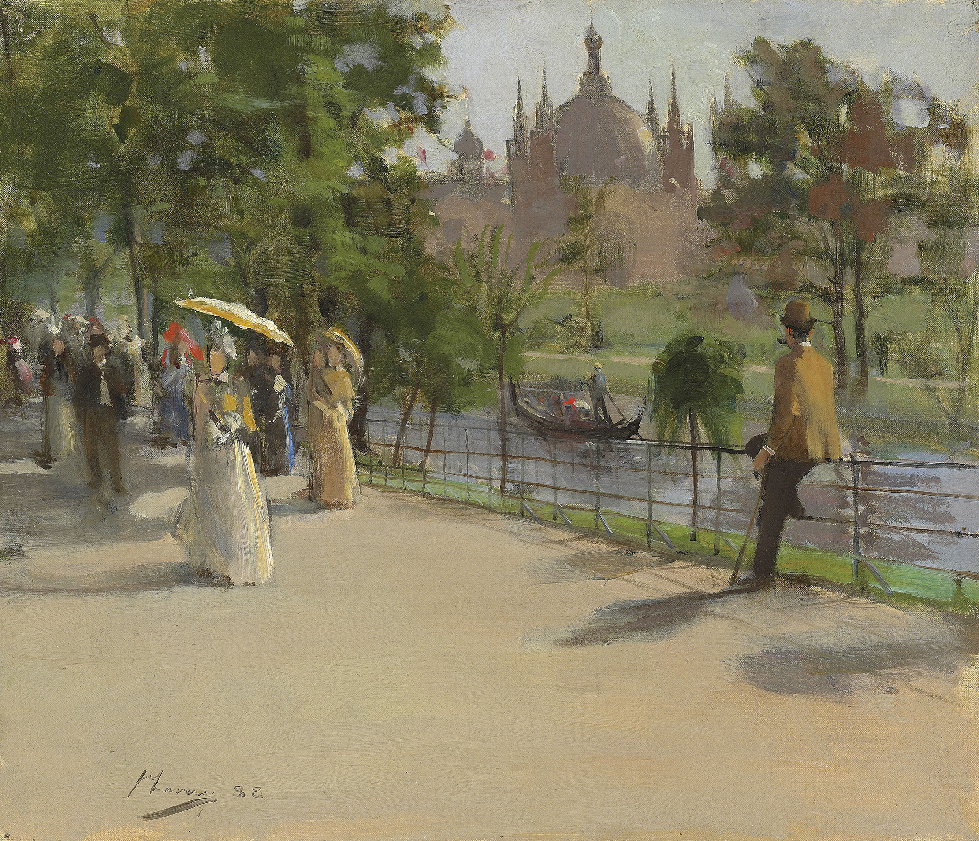 Sir John Lavery, R.A., R.S.A., R.H.A. (1856-1941)