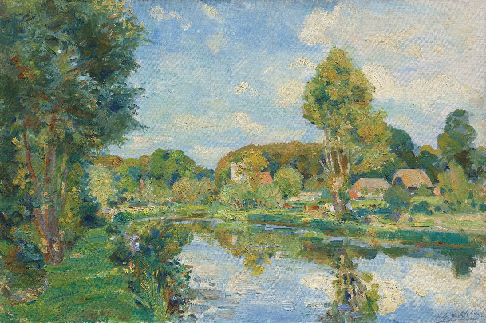 Wilfrid Gabriel de Glehn, R.A. (1870-1951), The Avon, near Great ...