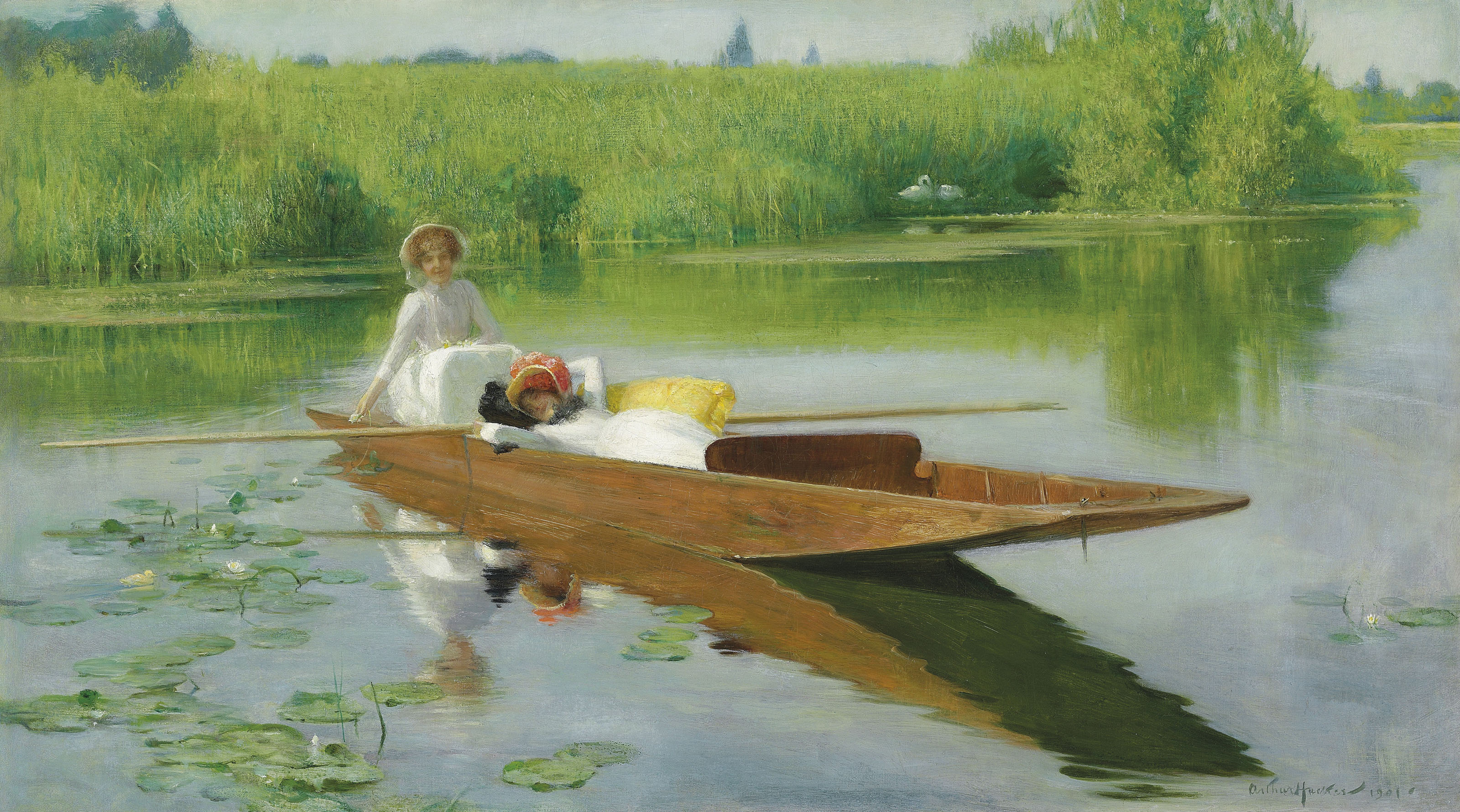 Arthur Hacker: upcoming auctions, appraisal insights and free art price ...