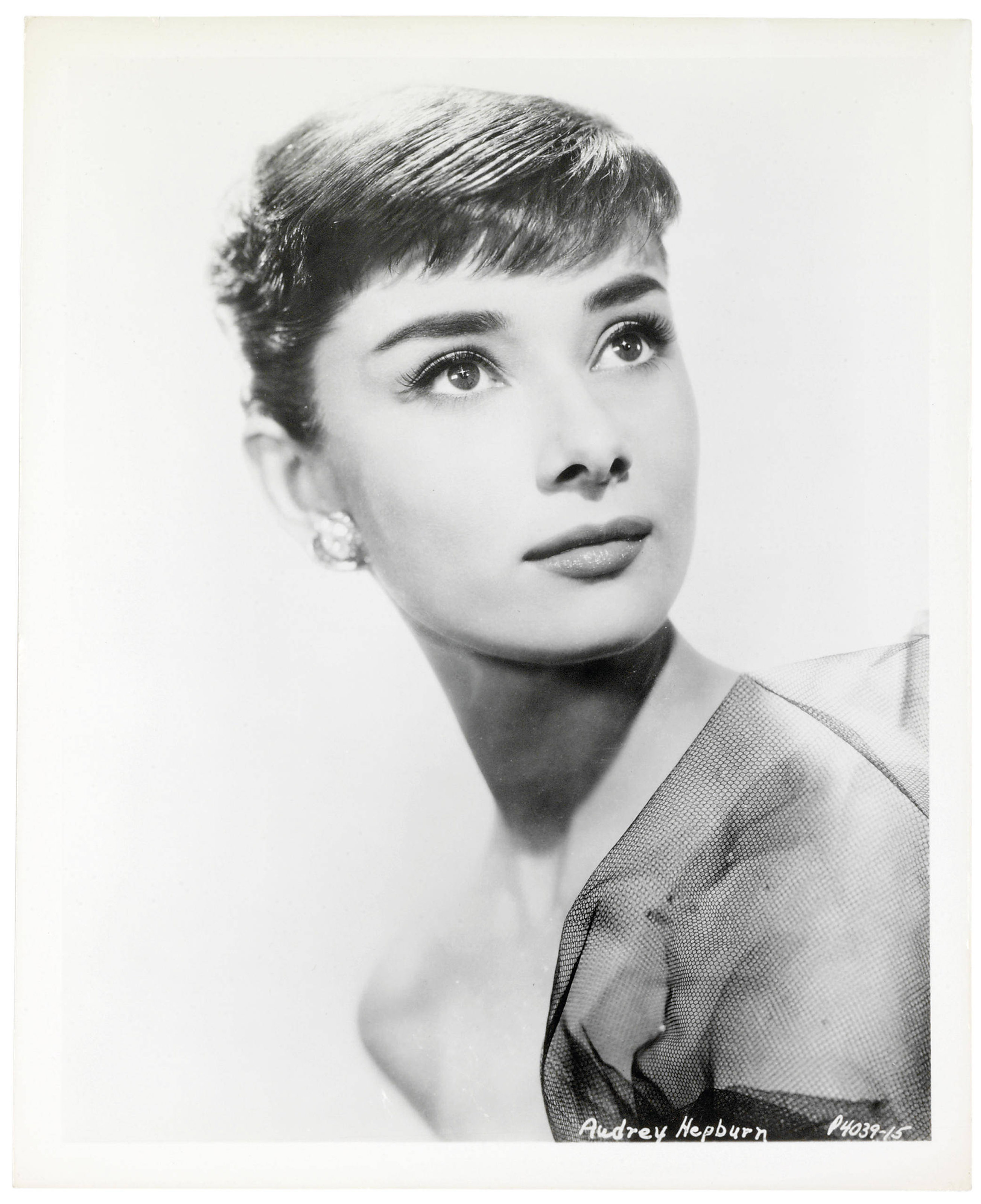 Rare Audrey Hepburn Portrait Of Audrey Hepburn Circa AUDREY HEPBURN