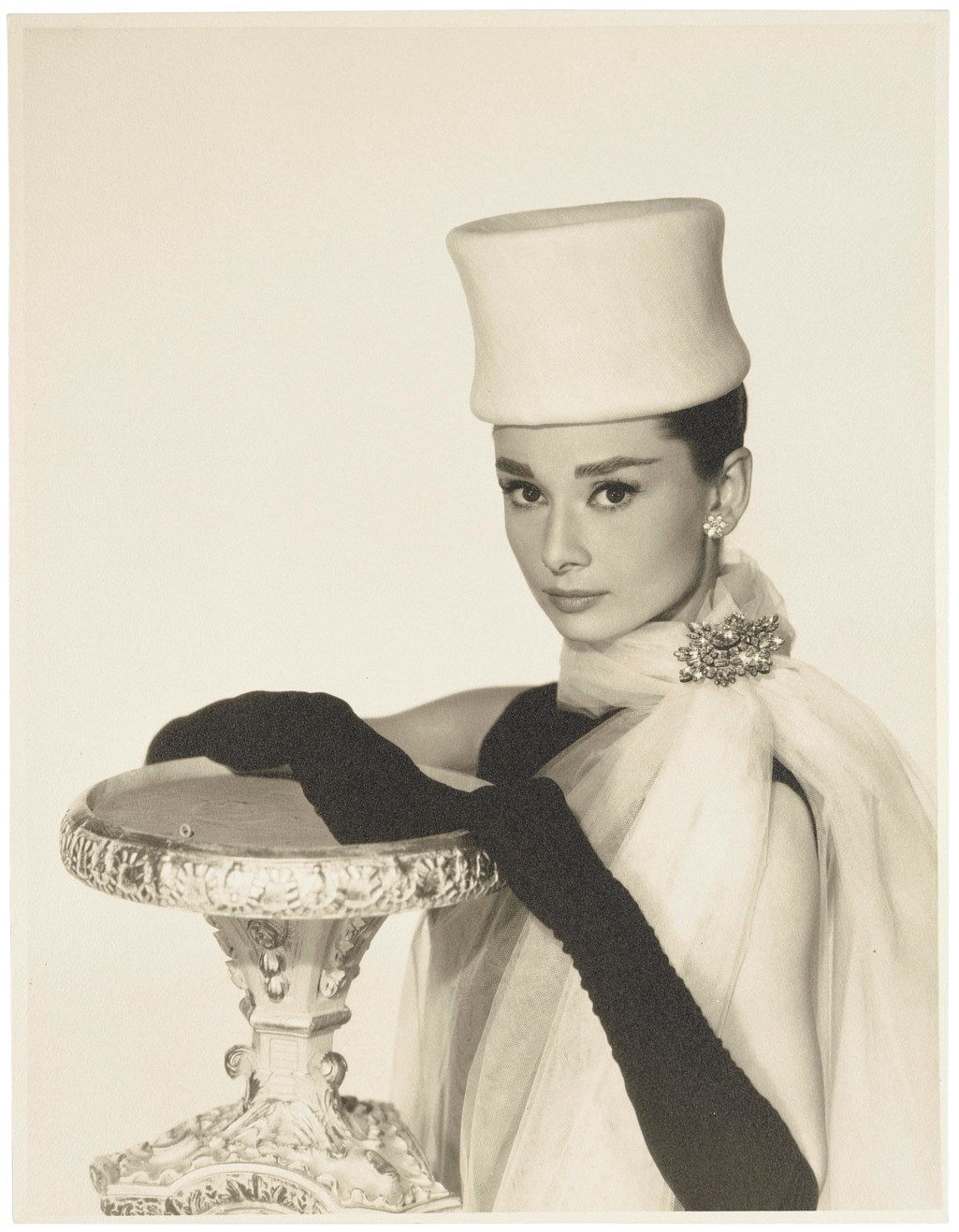 FUNNY FACE, 1957; BUD FRAKER (1916-2002), Two Studio Portraits; Audrey ...