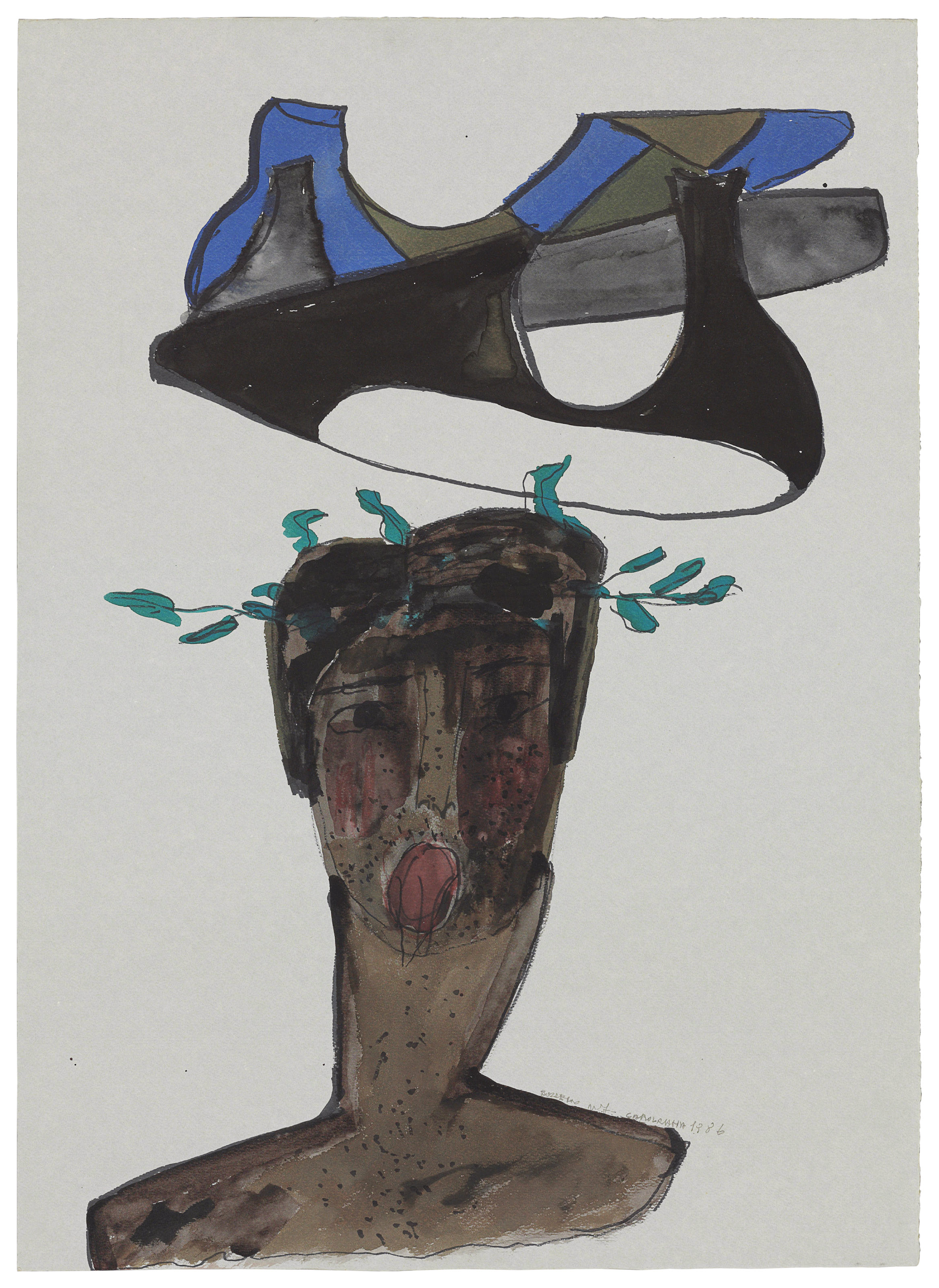 Carol Rama (1918-2015), Bozzetto No. 7 (Sketch No. 7) | Christie’s